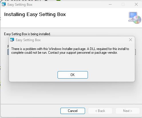 Gelöst: DLL um Easy Setting Box zu installiere - Samsung Community