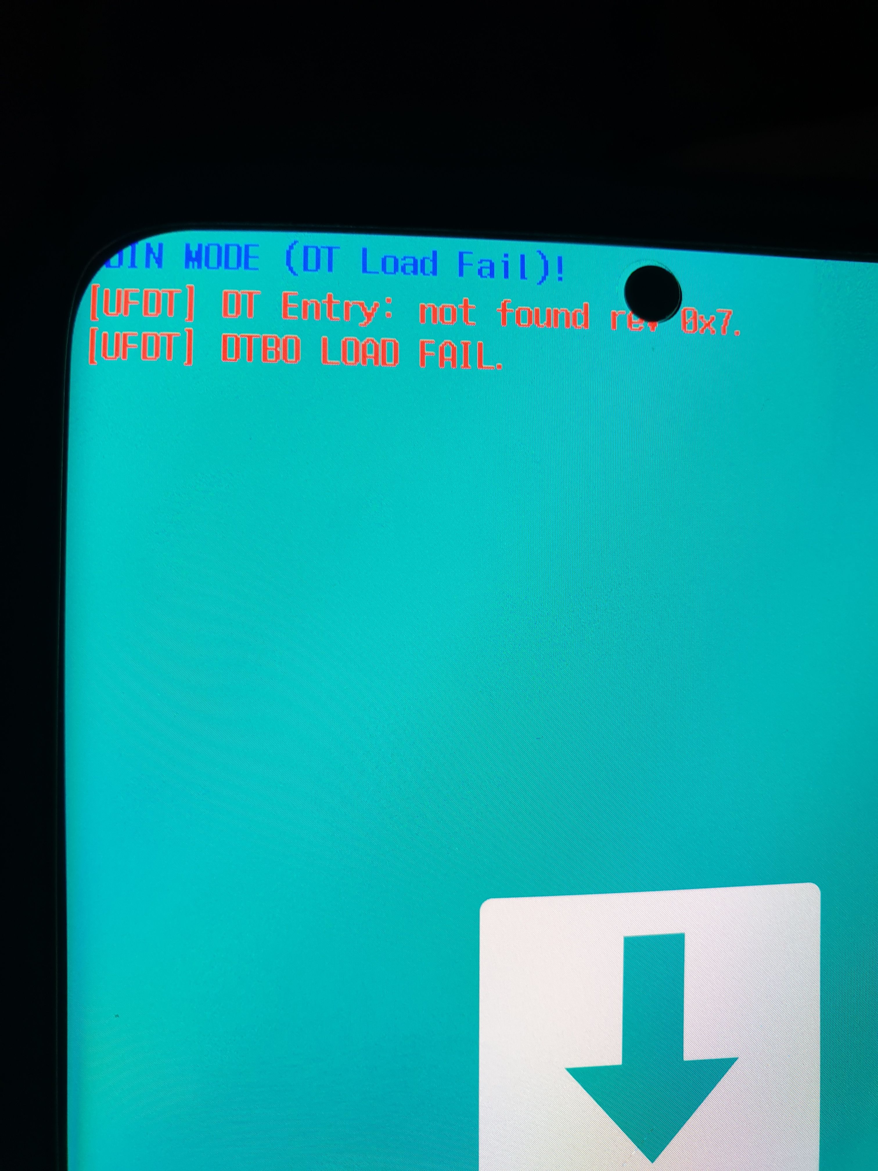 Opgelost: Priority: strange blue software screen S20 Ultra - Samsung ...