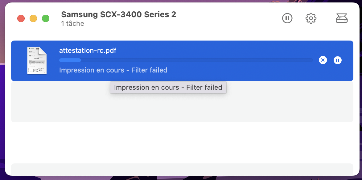 Imprimante SCX-3400 - Page 2 - Samsung Community