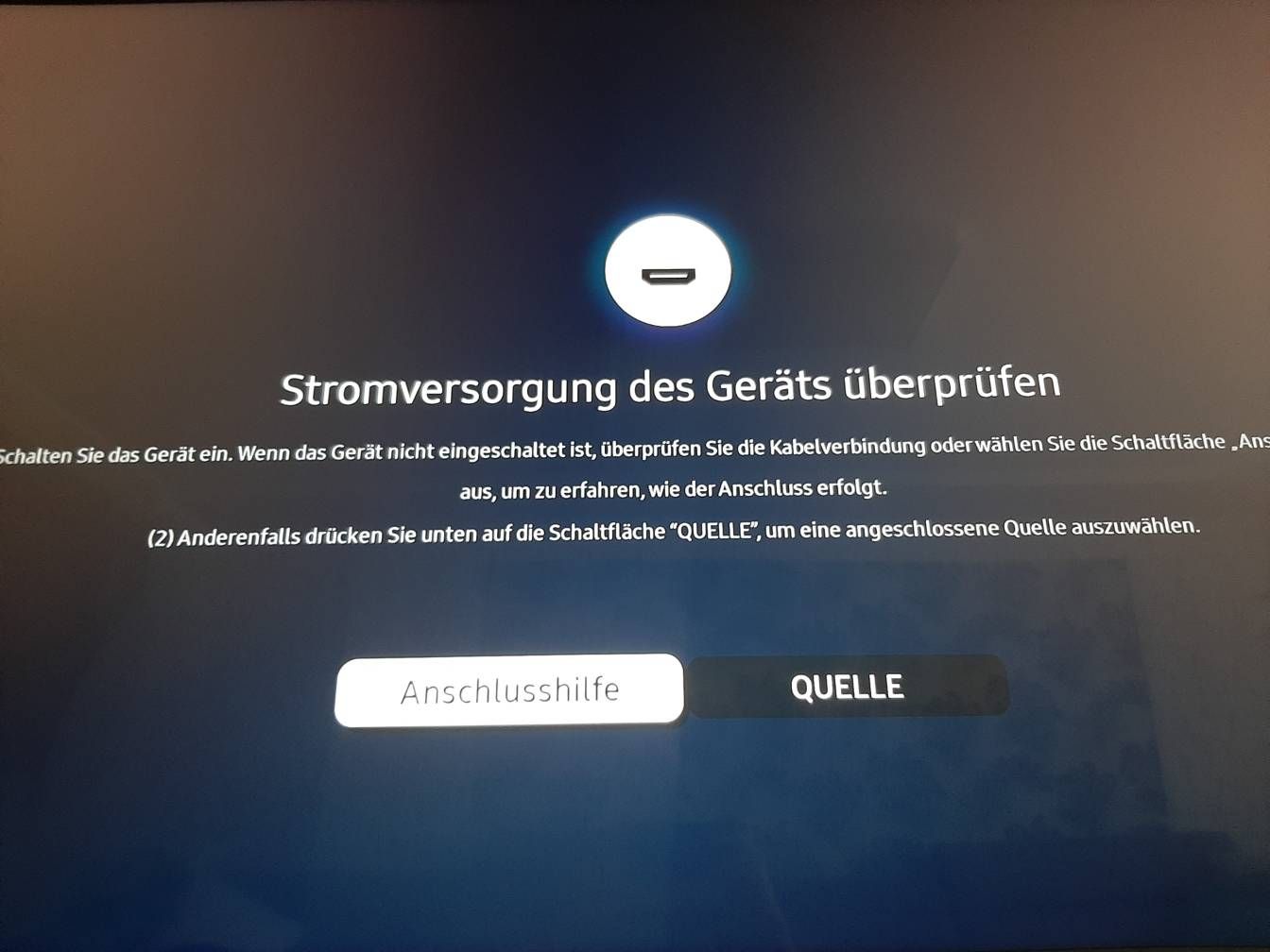 Xbox fehler:stromversorgung des Geräts überprüfen." - Samsung Community