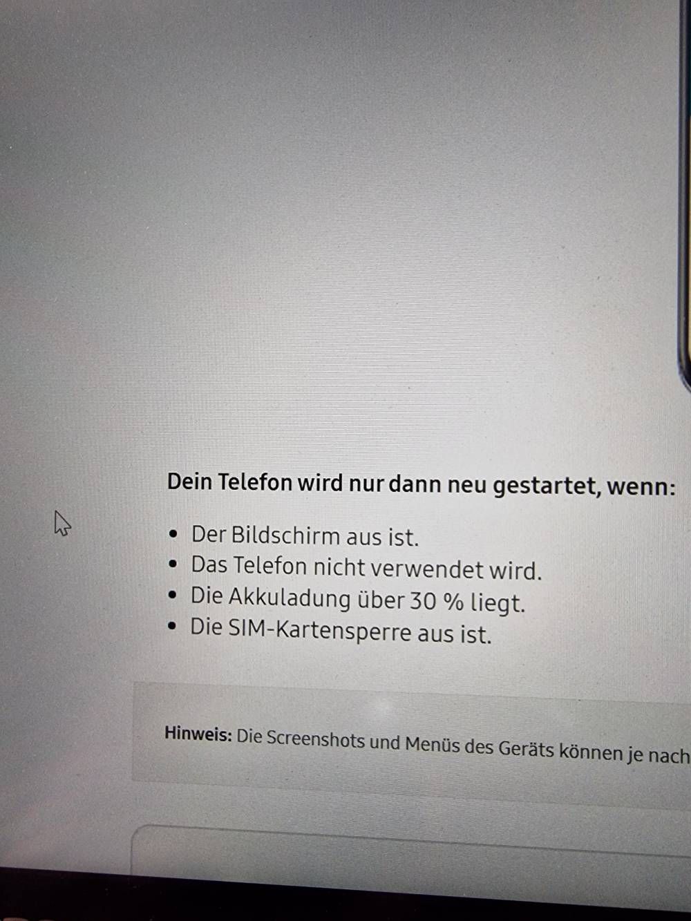 Automatischer optimiert - Samsung Community