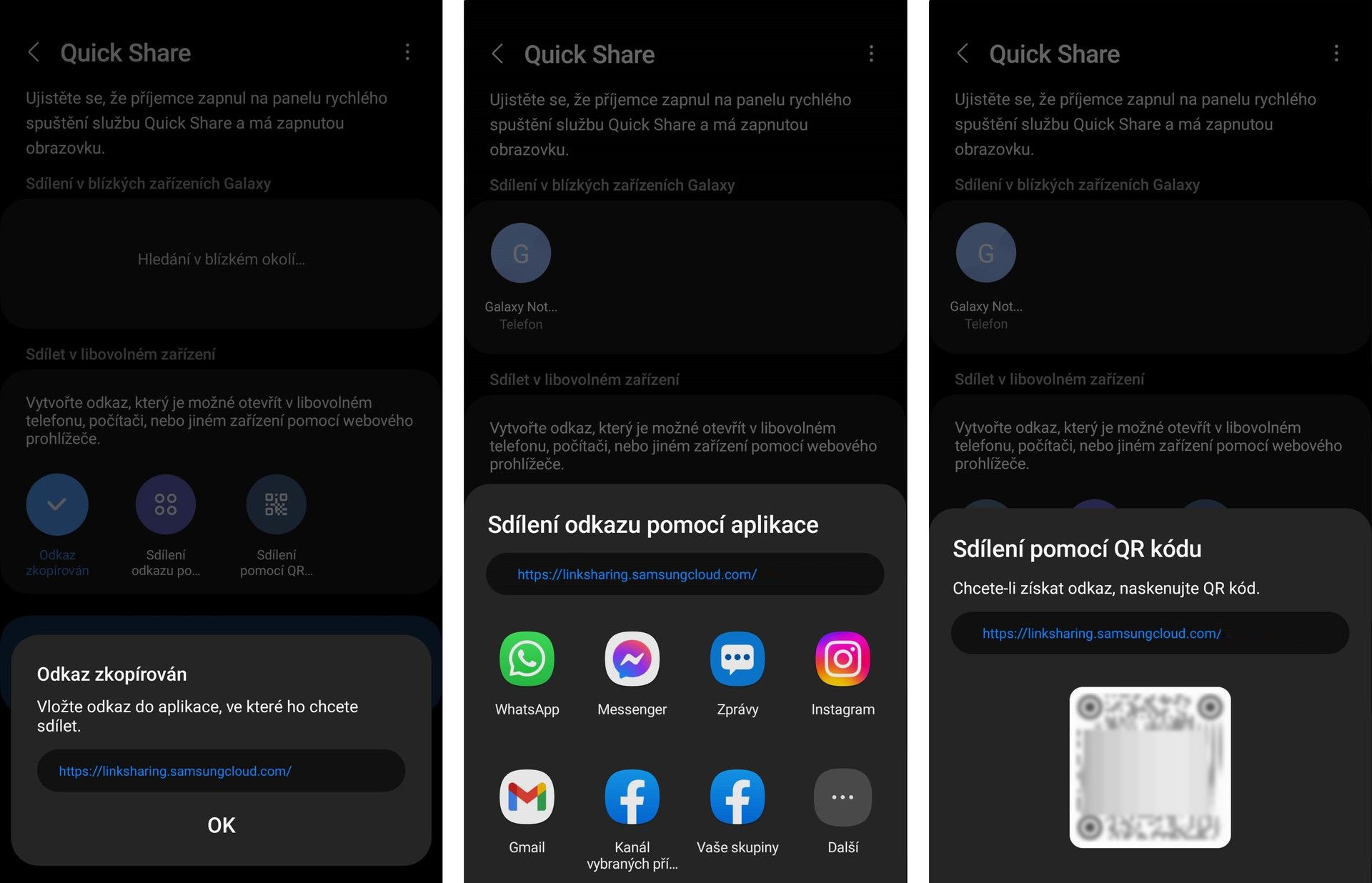 Quick Share: Sdílení nebylo nikdy rychlejší a jednodušší - Samsung ... Quick Share: Sdílení nebylo nikdy rychlejší a jednodušší - Samsung ...