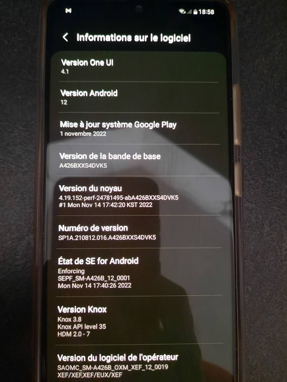 Résolu : Pas de UI 5 sous Android 13 pour le A42 5g - Page 2 - Samsung ...