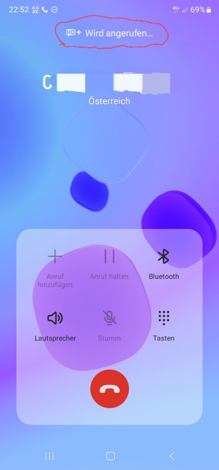 Gelöst: Anruf mit HD+ - Samsung Community