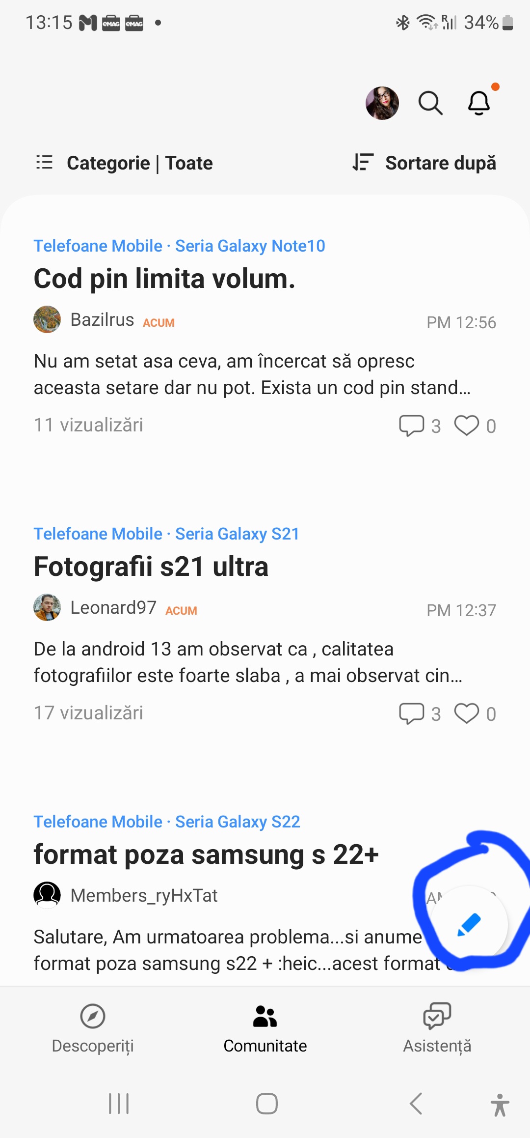 Rezolvat: format poza samsung s 22+ - Samsung Community