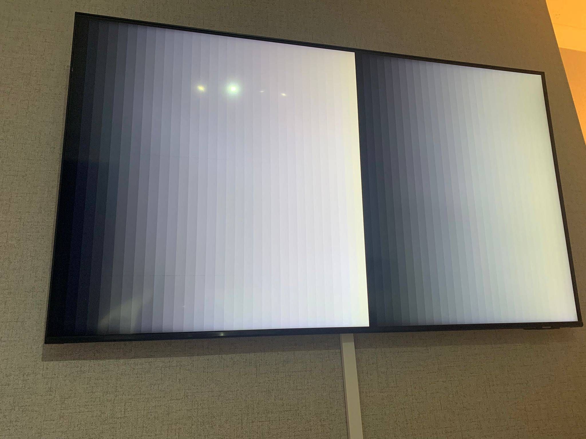 Samsung tv with line - Samsung Community