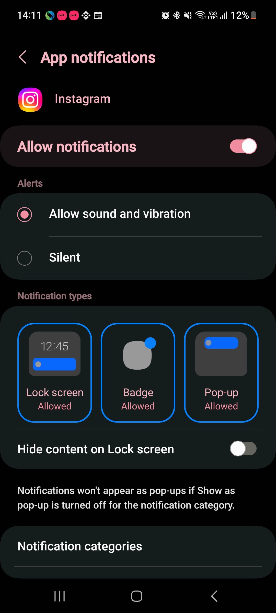 Push notifications - Samsung Community