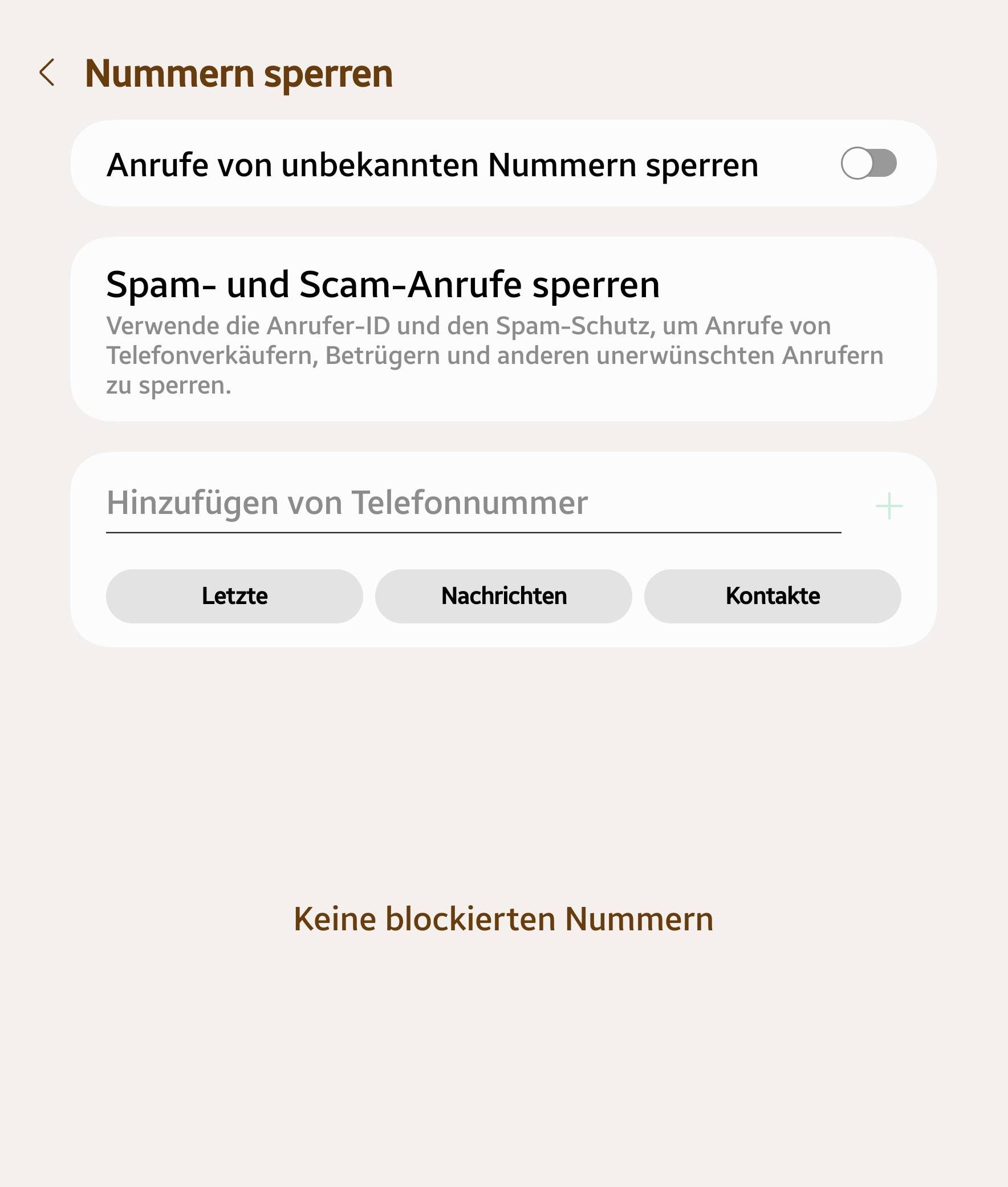 Nur Anrufe von Kontakten durchstellen - Samsung Community