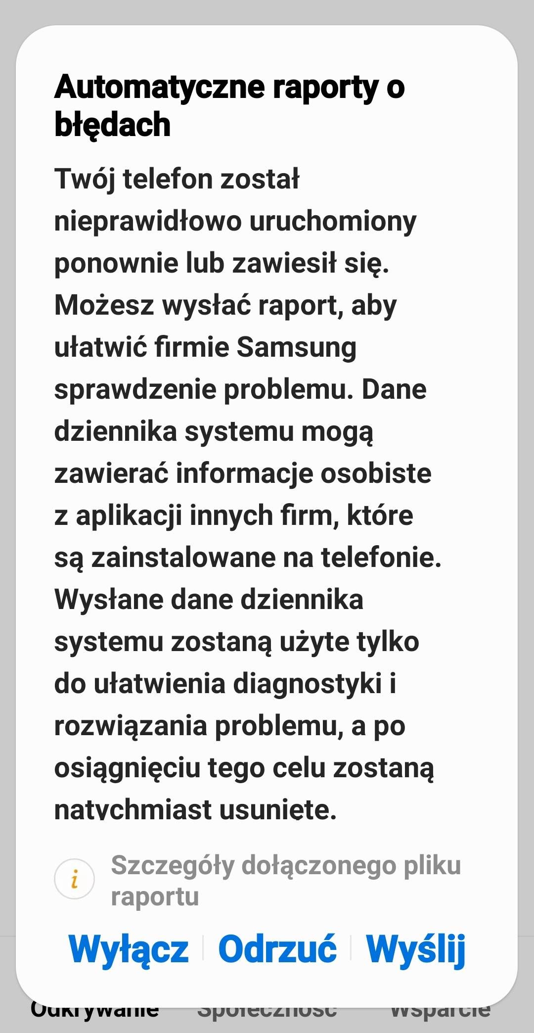 Rozwiązano: S22U nieustanne restarty – Strona 3 - Samsung Community