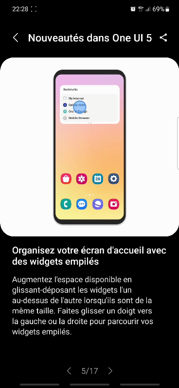 Astuces nouveautés one UI5 - Page 2 - Samsung Community