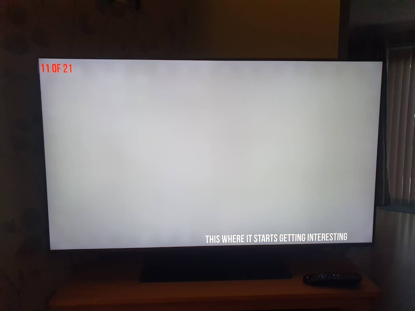 Shading along top and bottom of new TV screen - Samsung Community