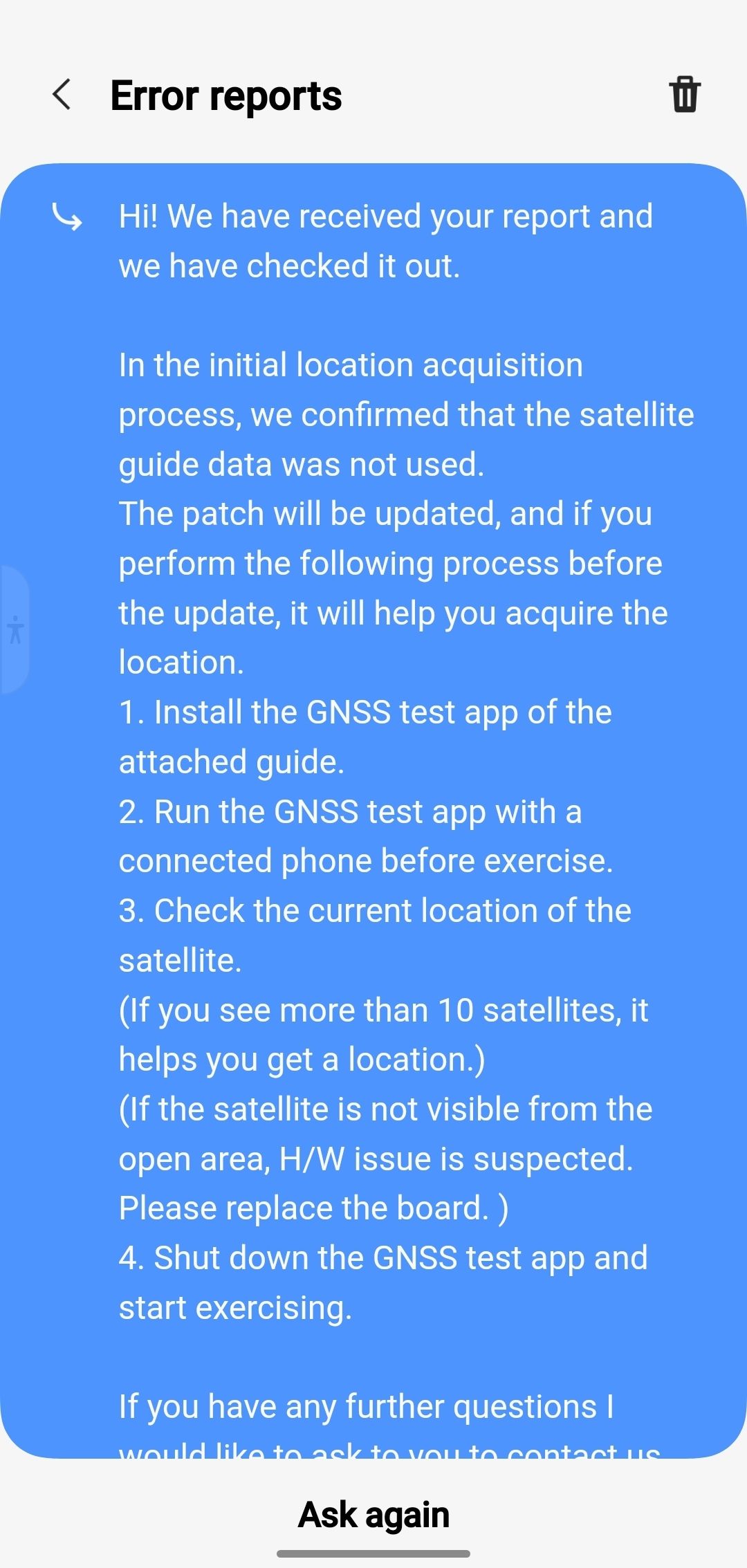 Samsung Galaxy Watch Classic GPS Fix - Samsung Community