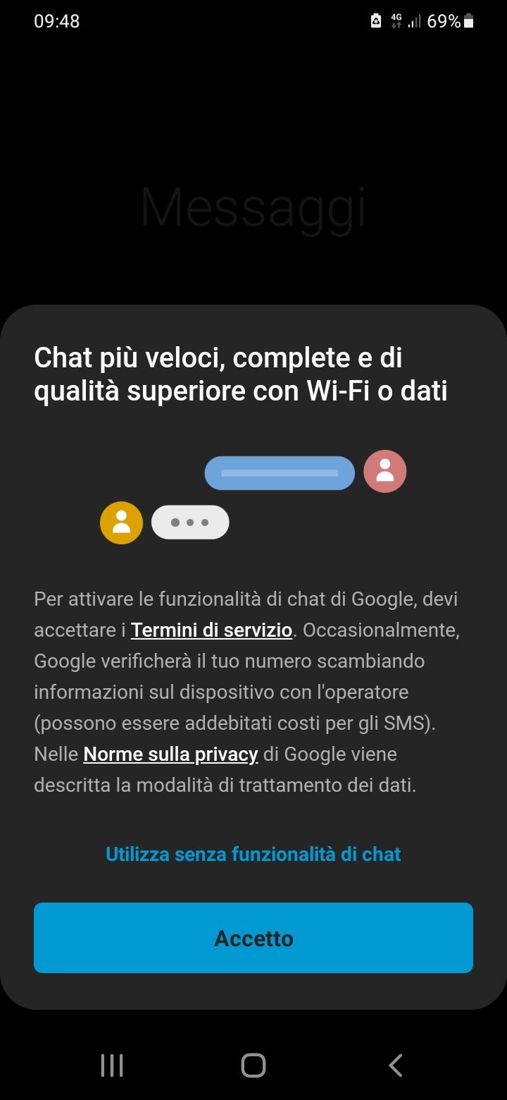 Problema con app messaggi - Samsung Community