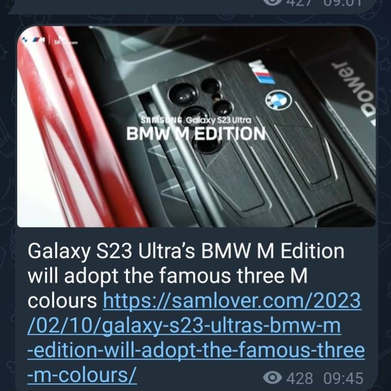 Edição especial BMW. - Samsung Community