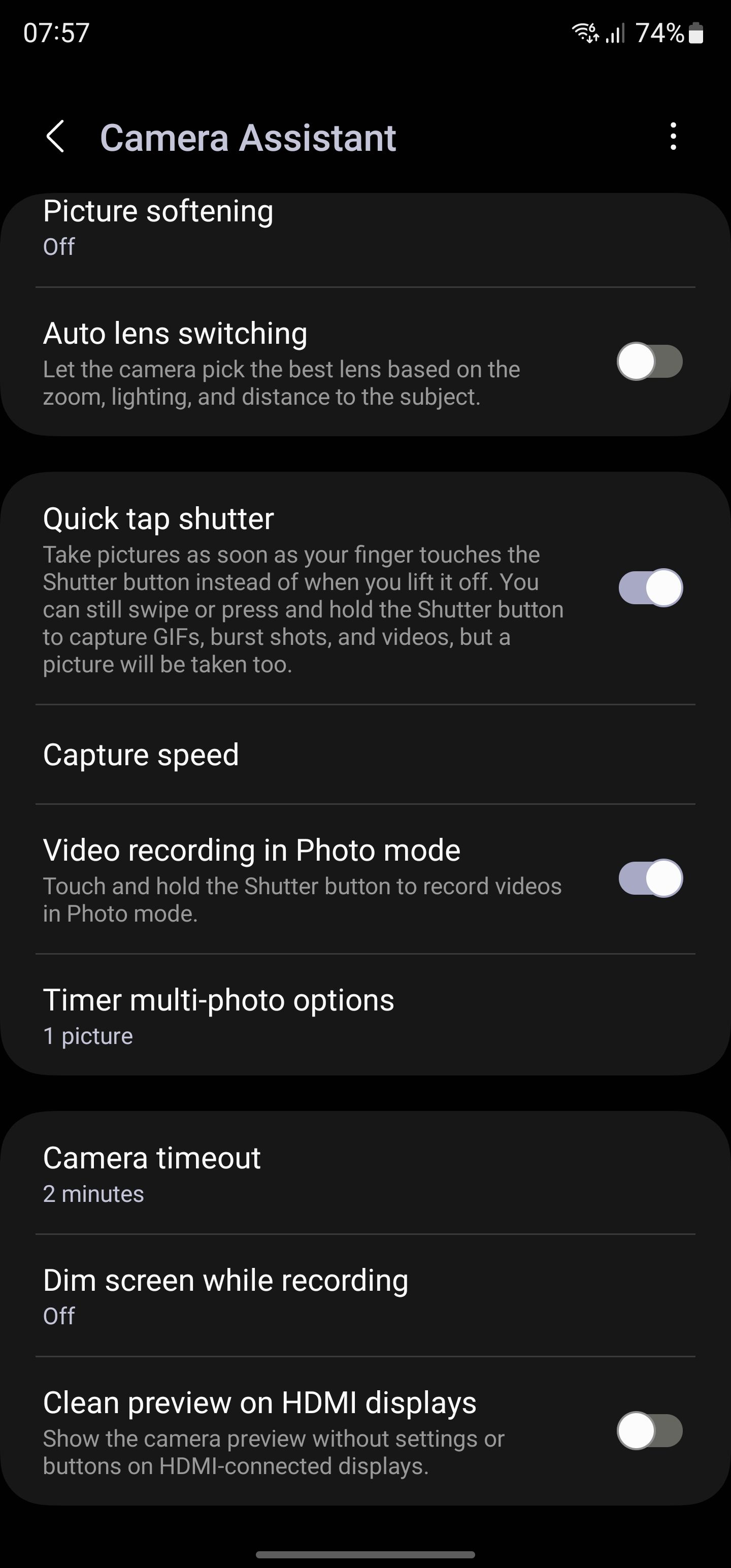 Aktualizace Camera Assistant - "shutter lag" - s23 Ultra - Stránka 2 ...
