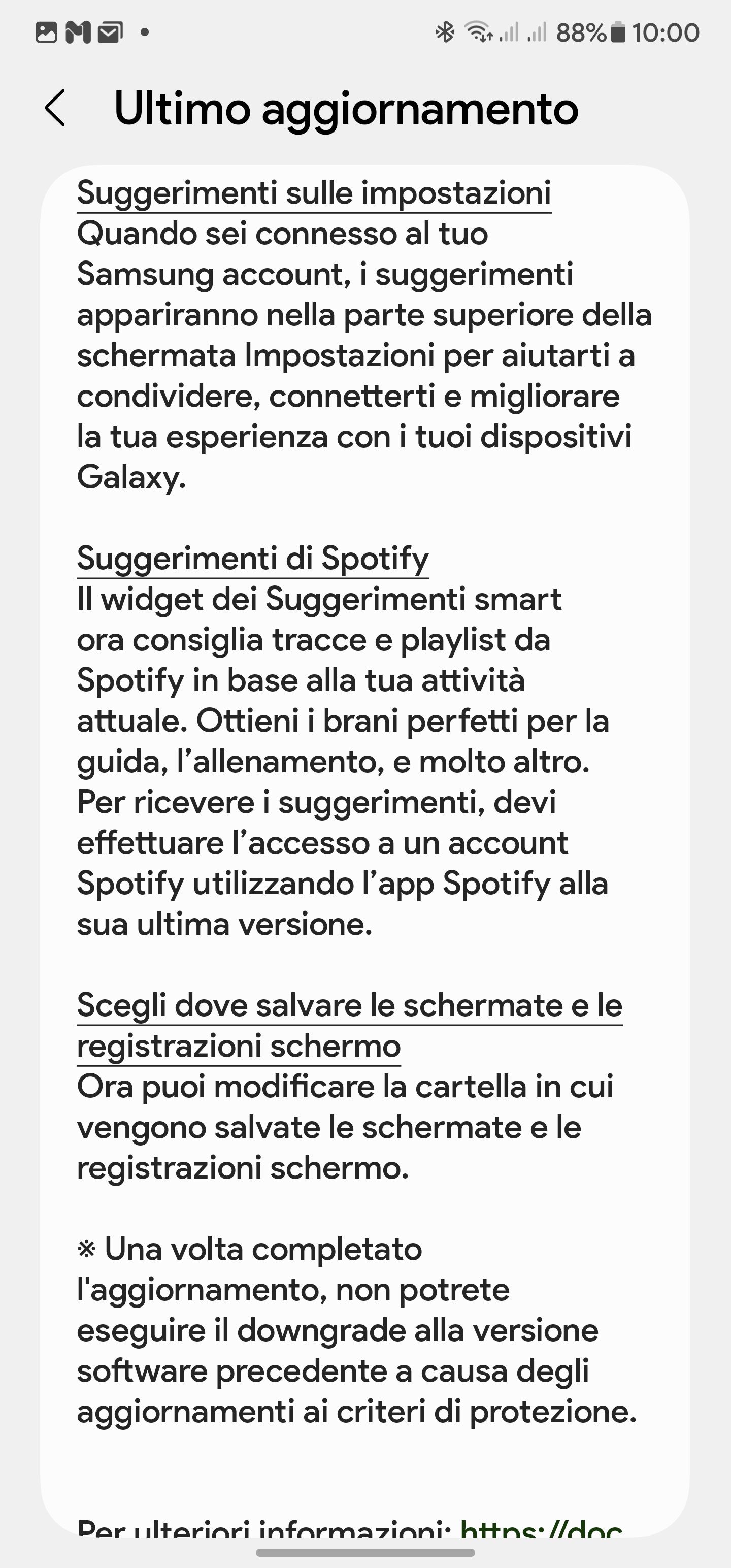 Uscita One UI 5.1 S22 Ultra - Pagina 3 - Samsung Community