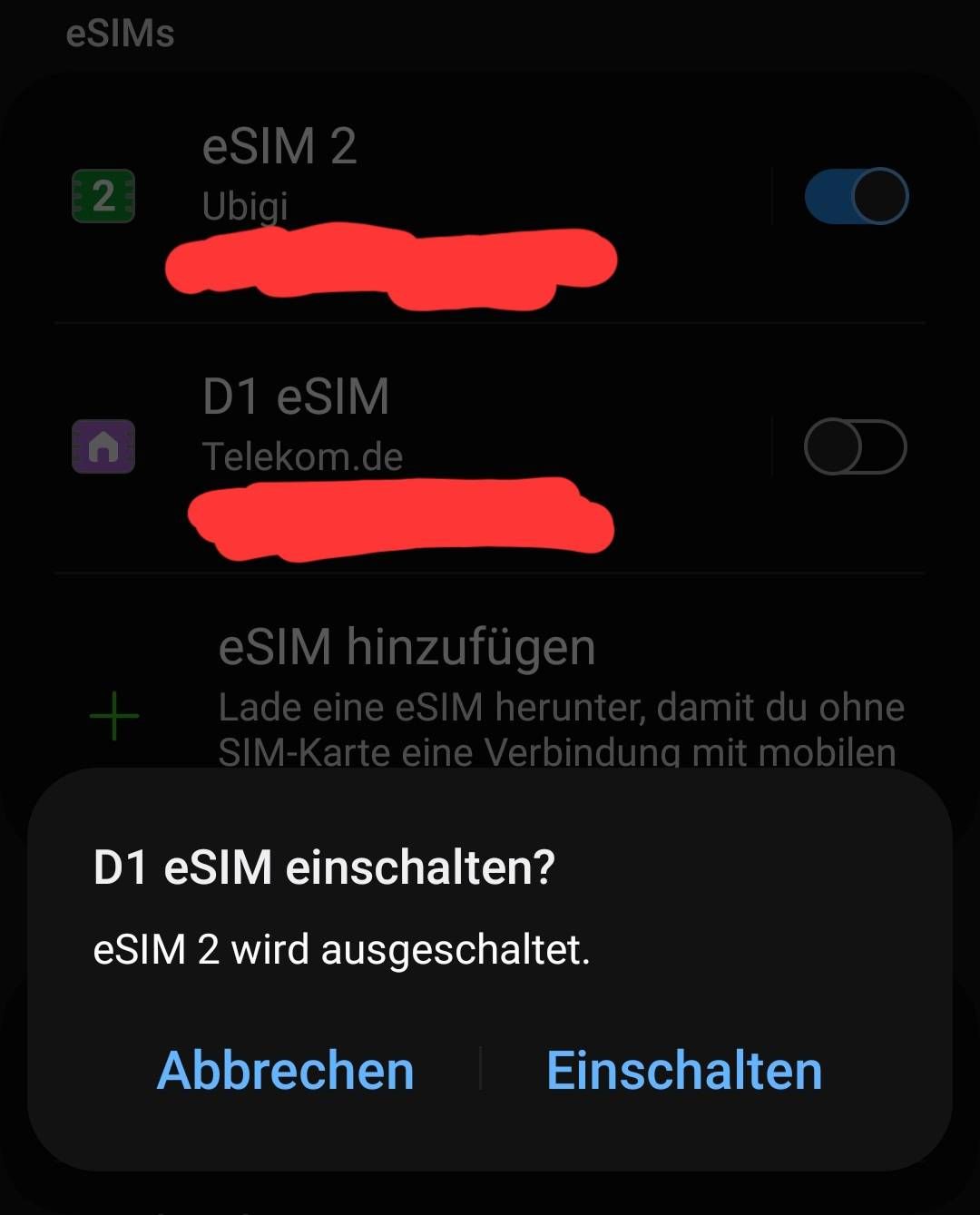 Gelöst: Dual eSim Samsung S23 - Samsung Community