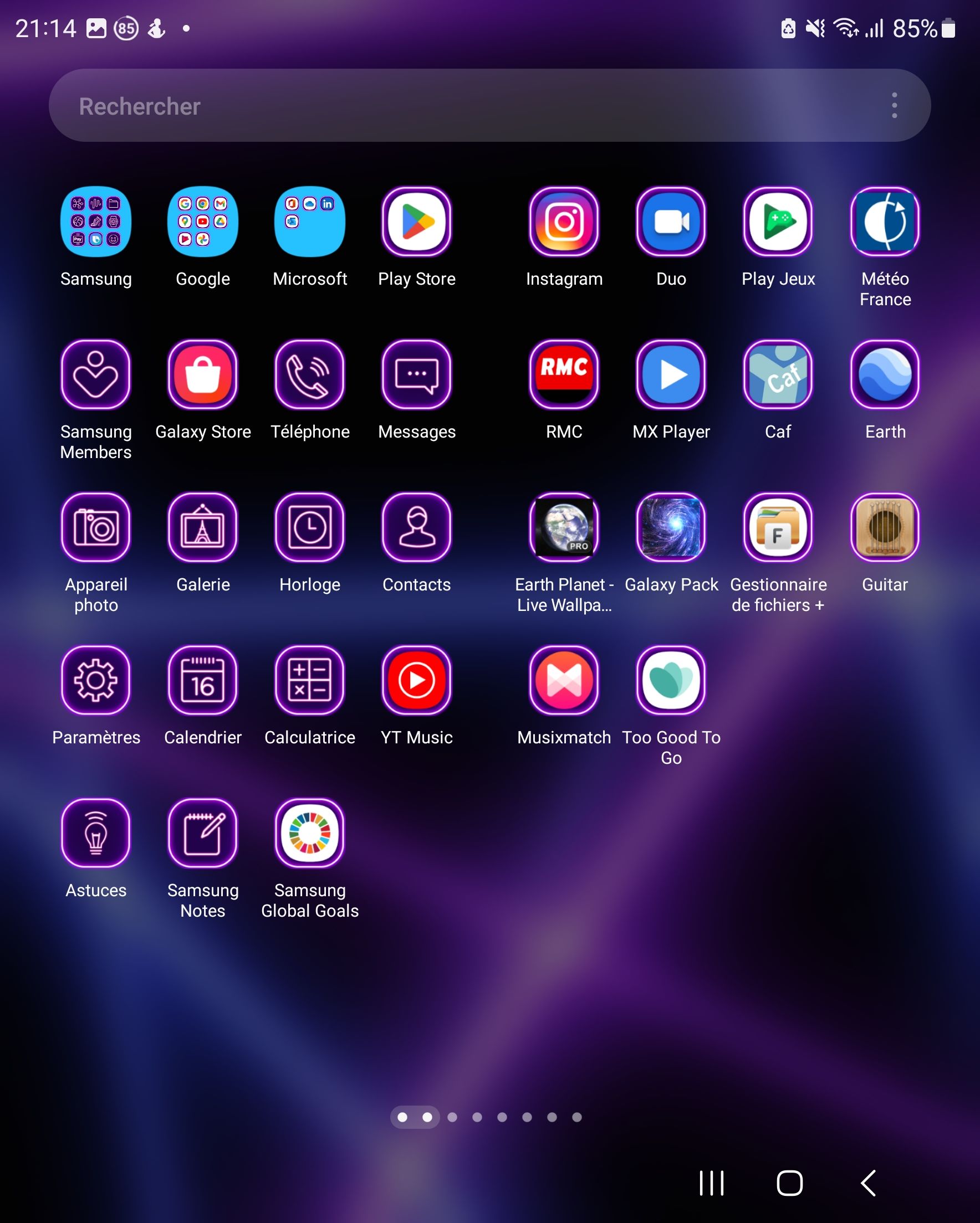 Icône sur le bureau - Samsung Community