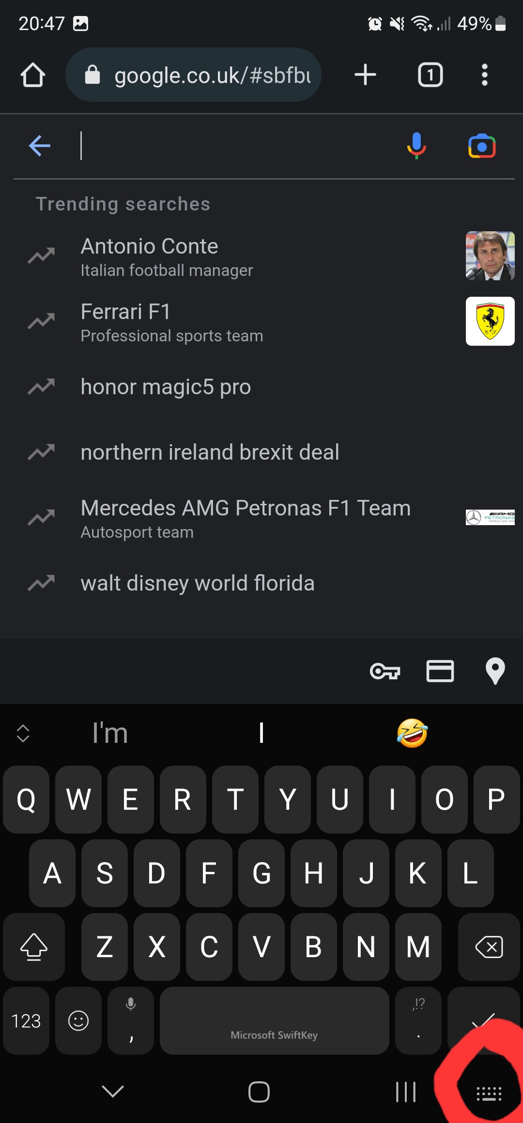 Solved: Keyboard symbol - Samsung Community