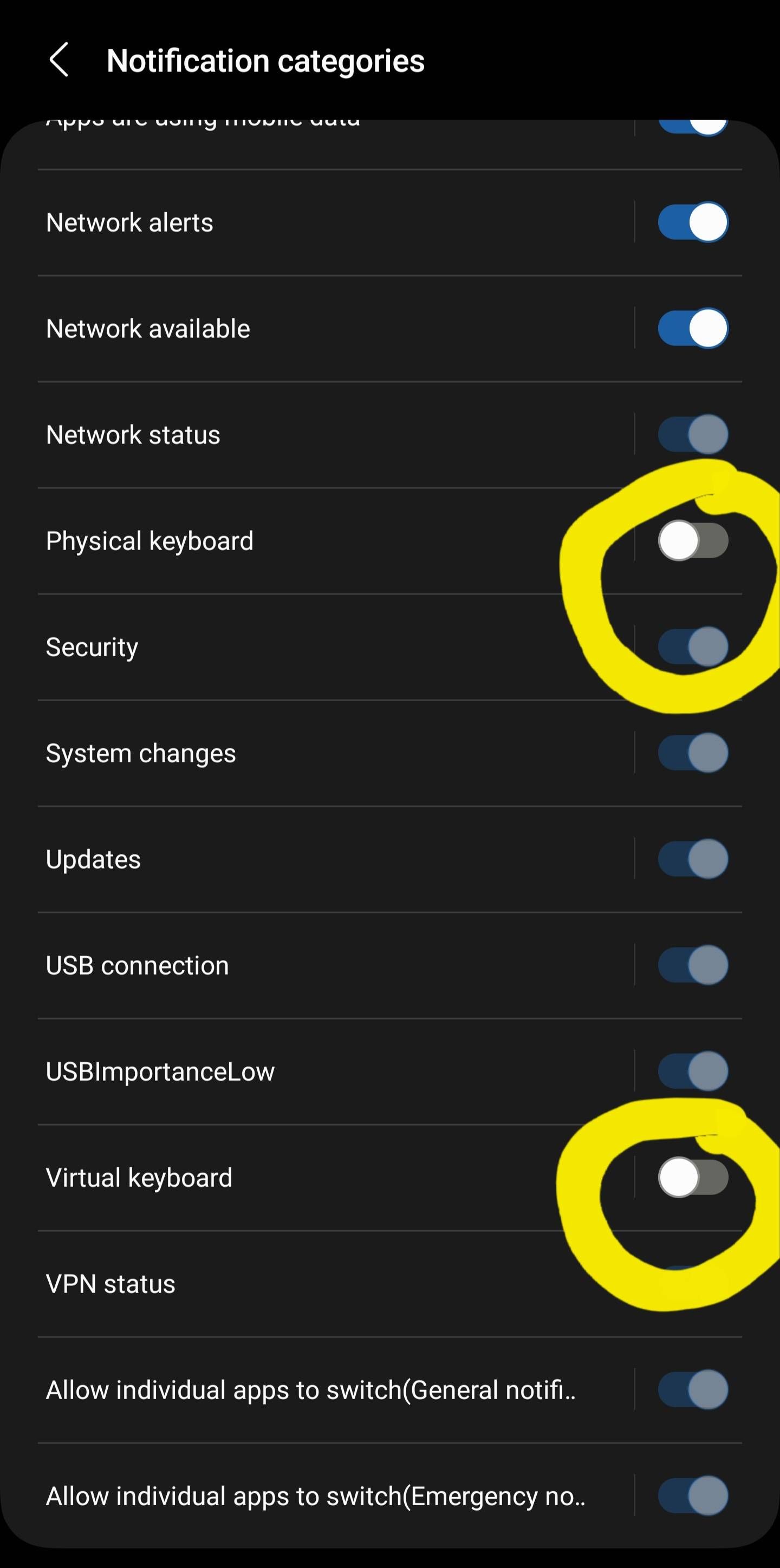 Solved: Keyboard symbol - Samsung Community