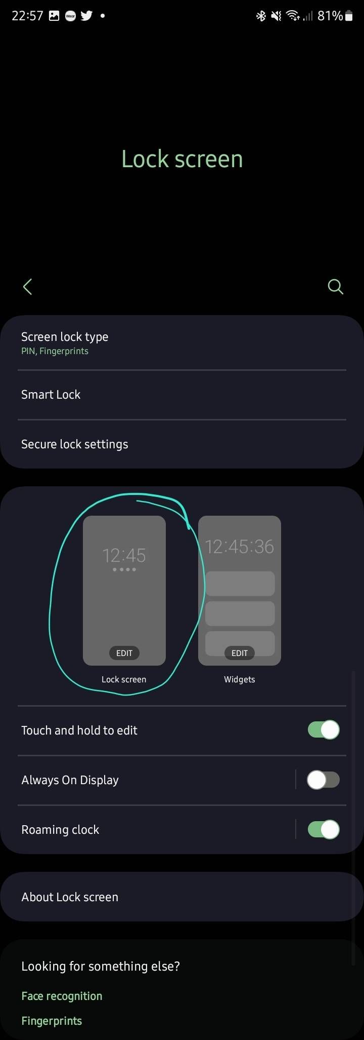 Samsung S22 notification on lock screen - Samsung Community