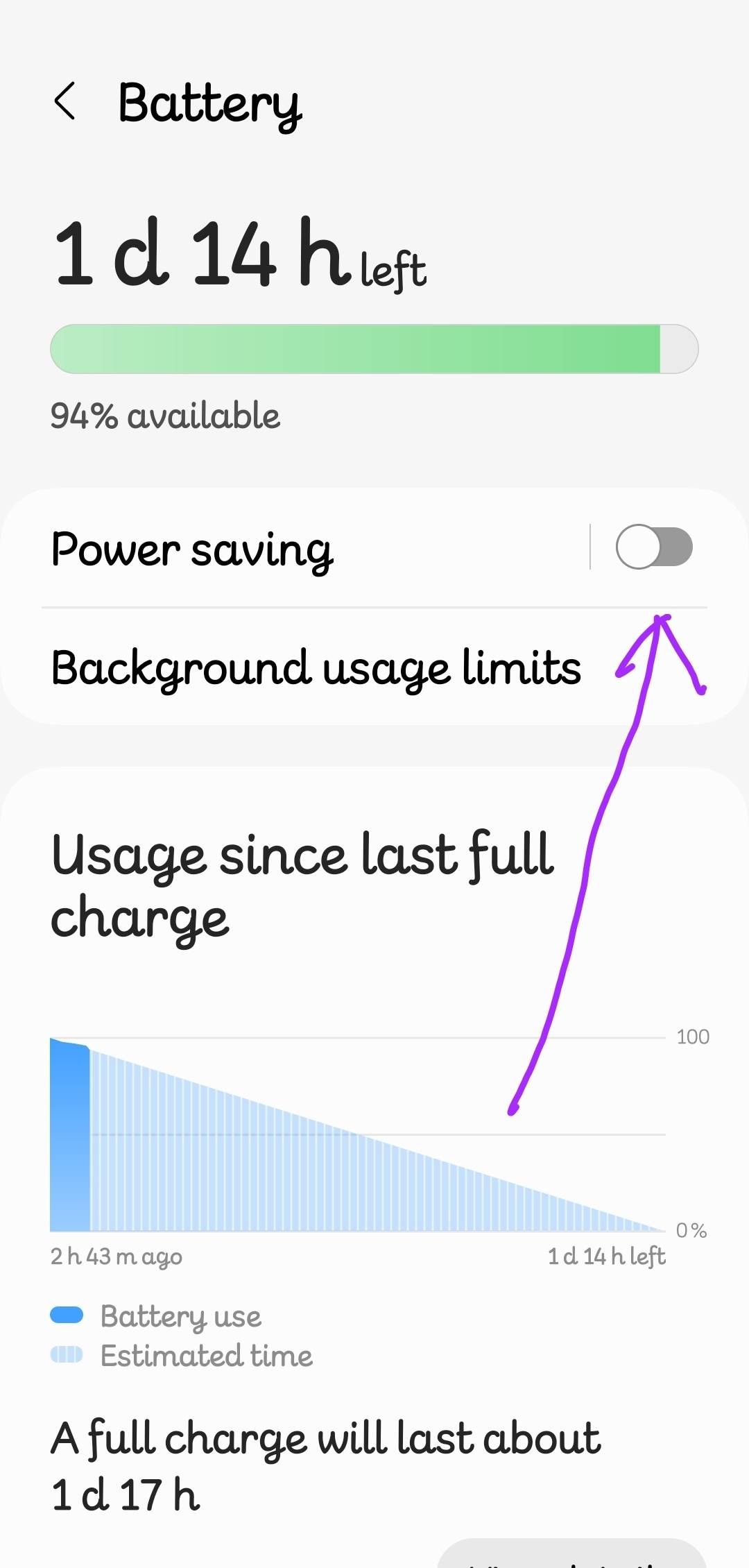 Battery / Power saving - turns itself on ? - Samsung Community