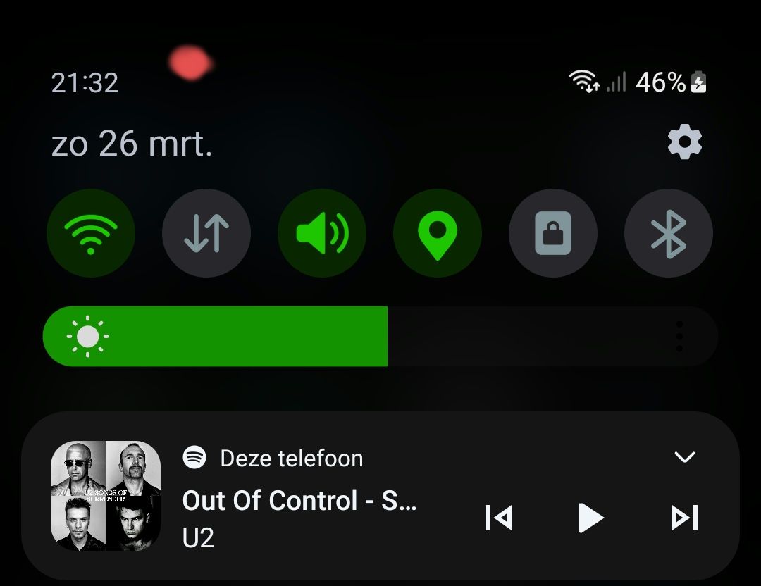 Spotifi icoon op statusbalk - Samsung Community