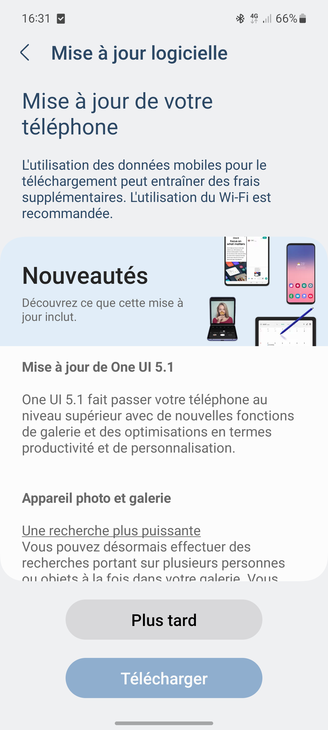 OneUi 5.1 : Début de la maj sur le A52S - Samsung Community
