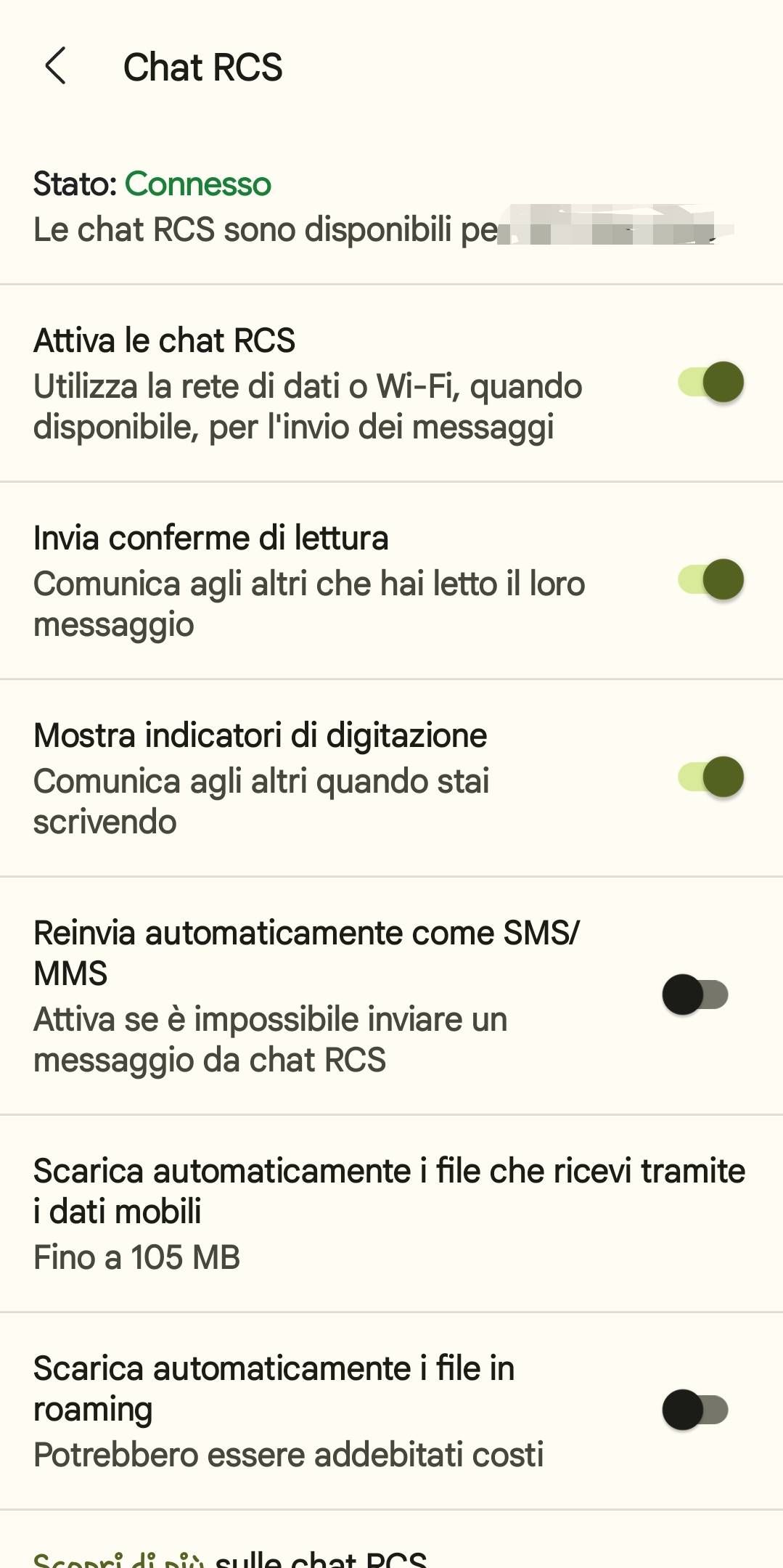 Messaggi chat - Samsung Community
