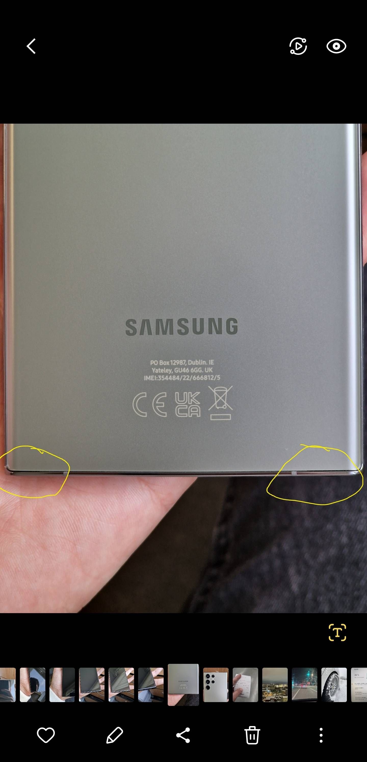 S23 Ultra "Defect sau nu!?" - Samsung Community