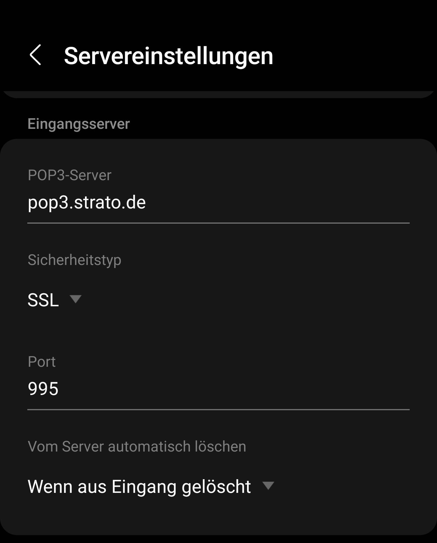 Samsung E-Mail App einrichten - Samsung Community