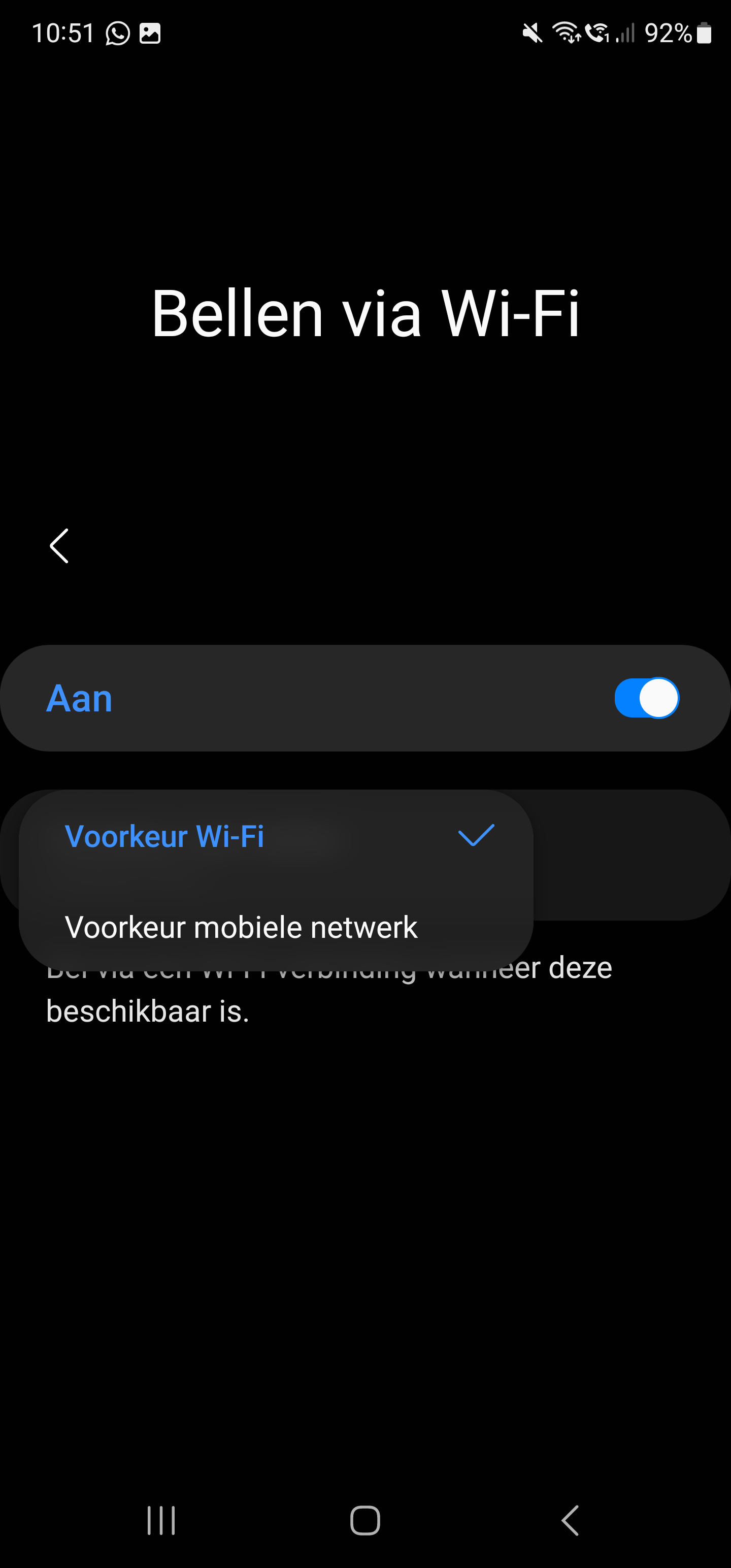 Opgelost: Bellen met wifi icoontje - Pagina 2 - Samsung Community