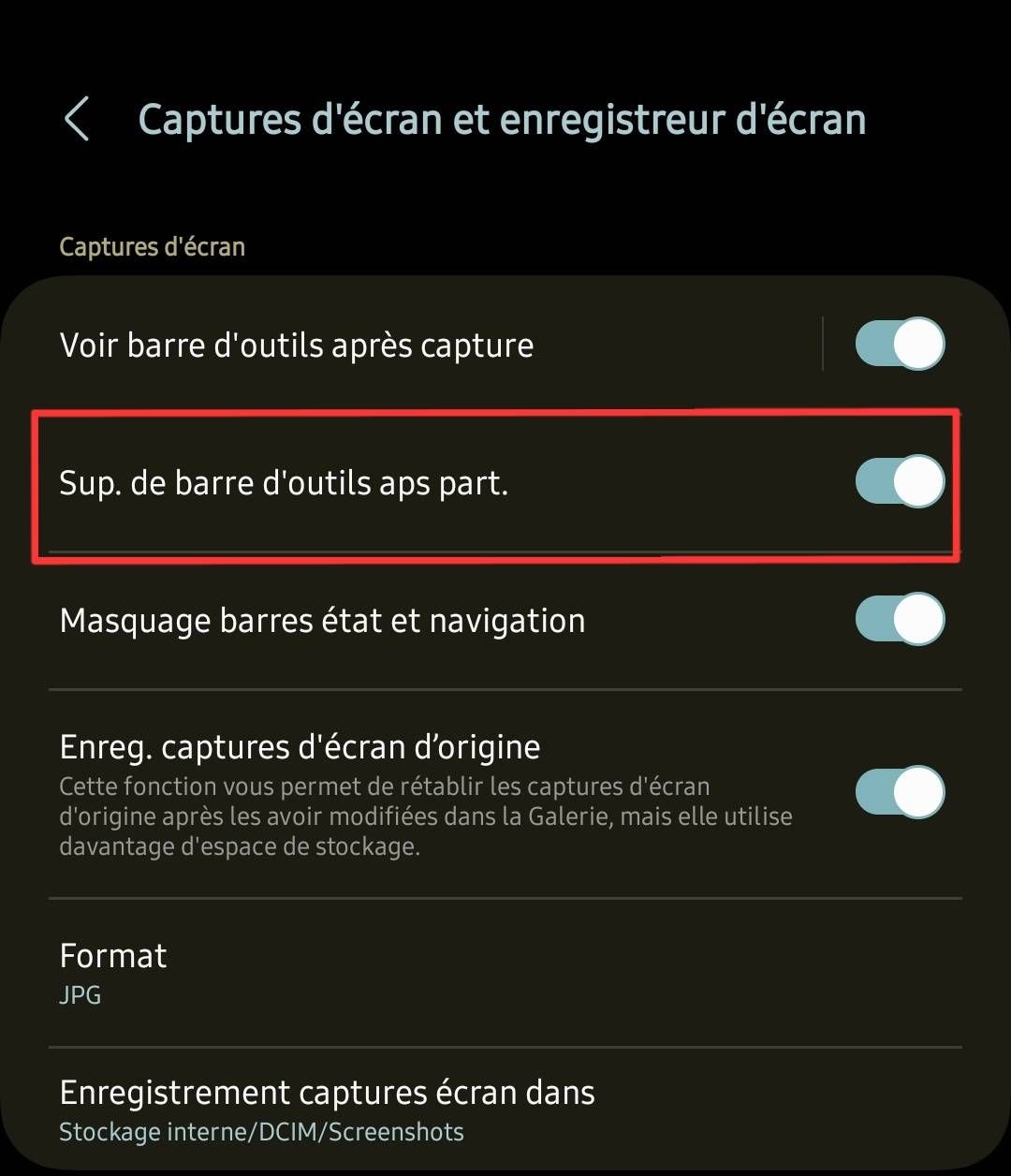Résolu : Capture d'écran - Samsung Community