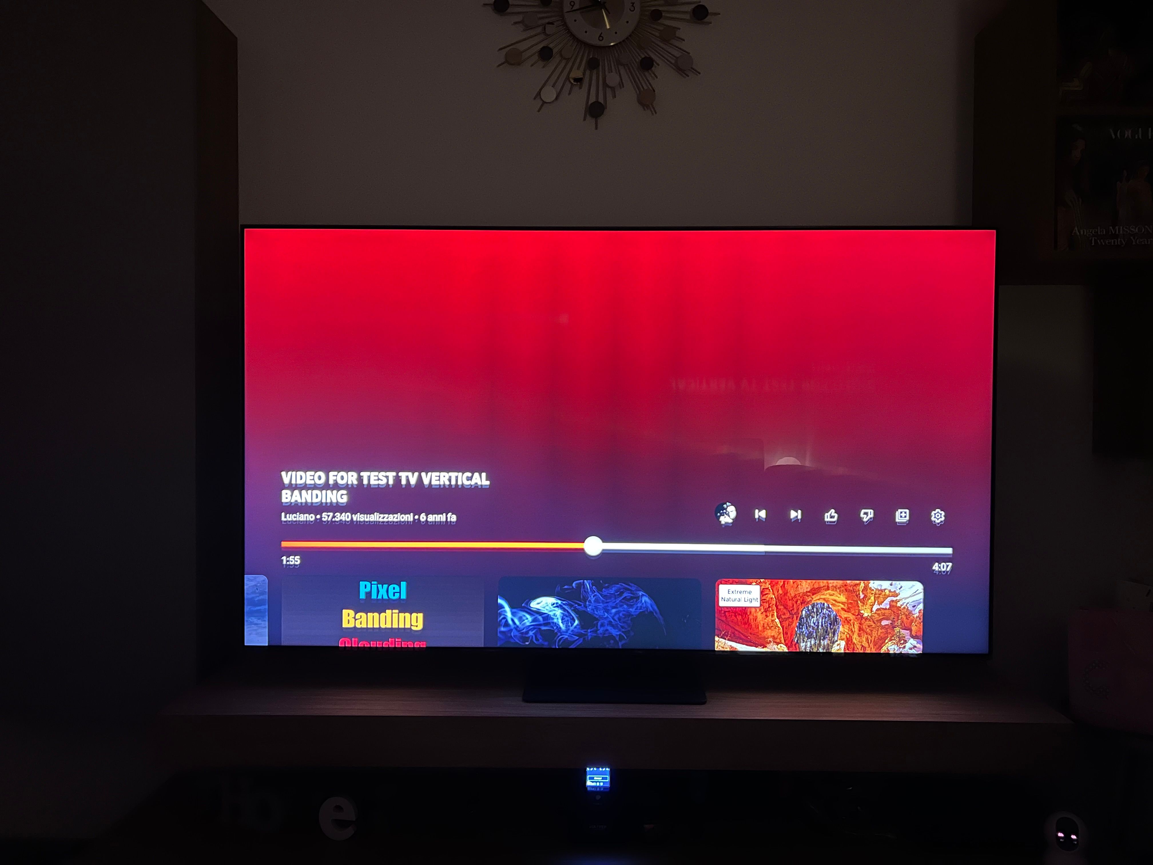 Risolto: Problema Verdical Banding - Bande Verticali - TV NEO QLED QN95 ...