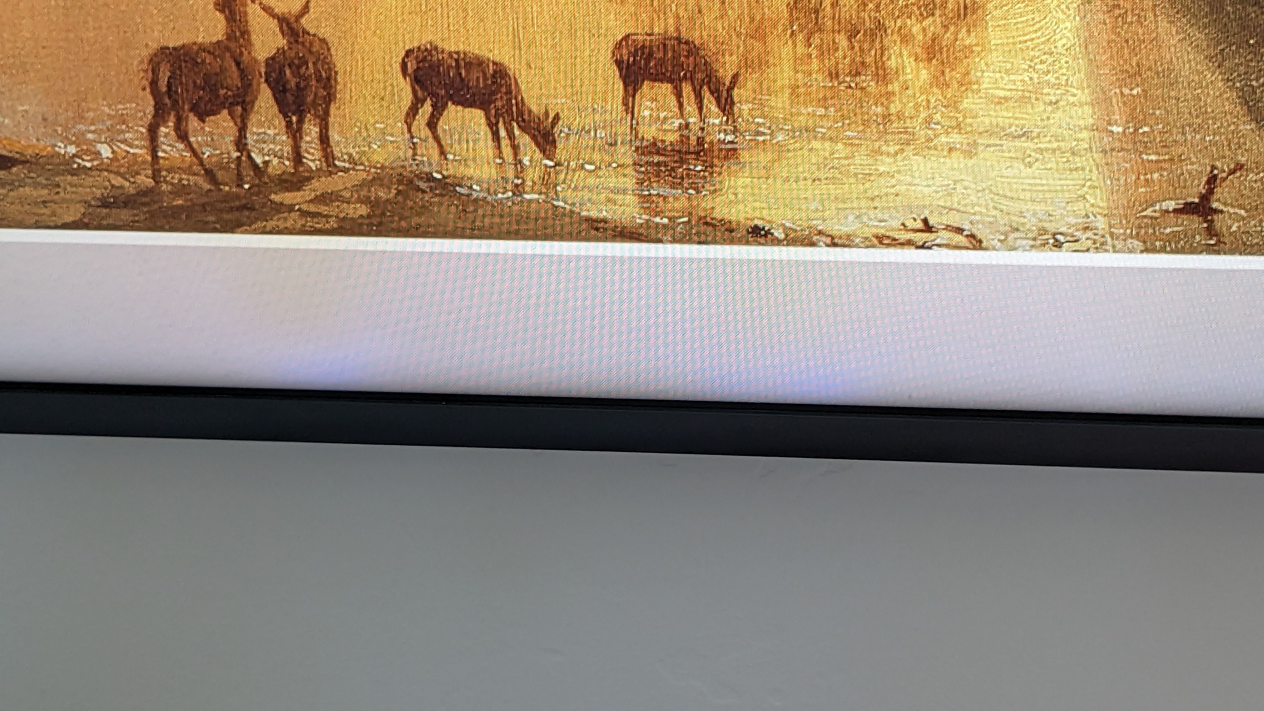 Screen overheating and almost melting bottom of TV FIRE HAZARD ...