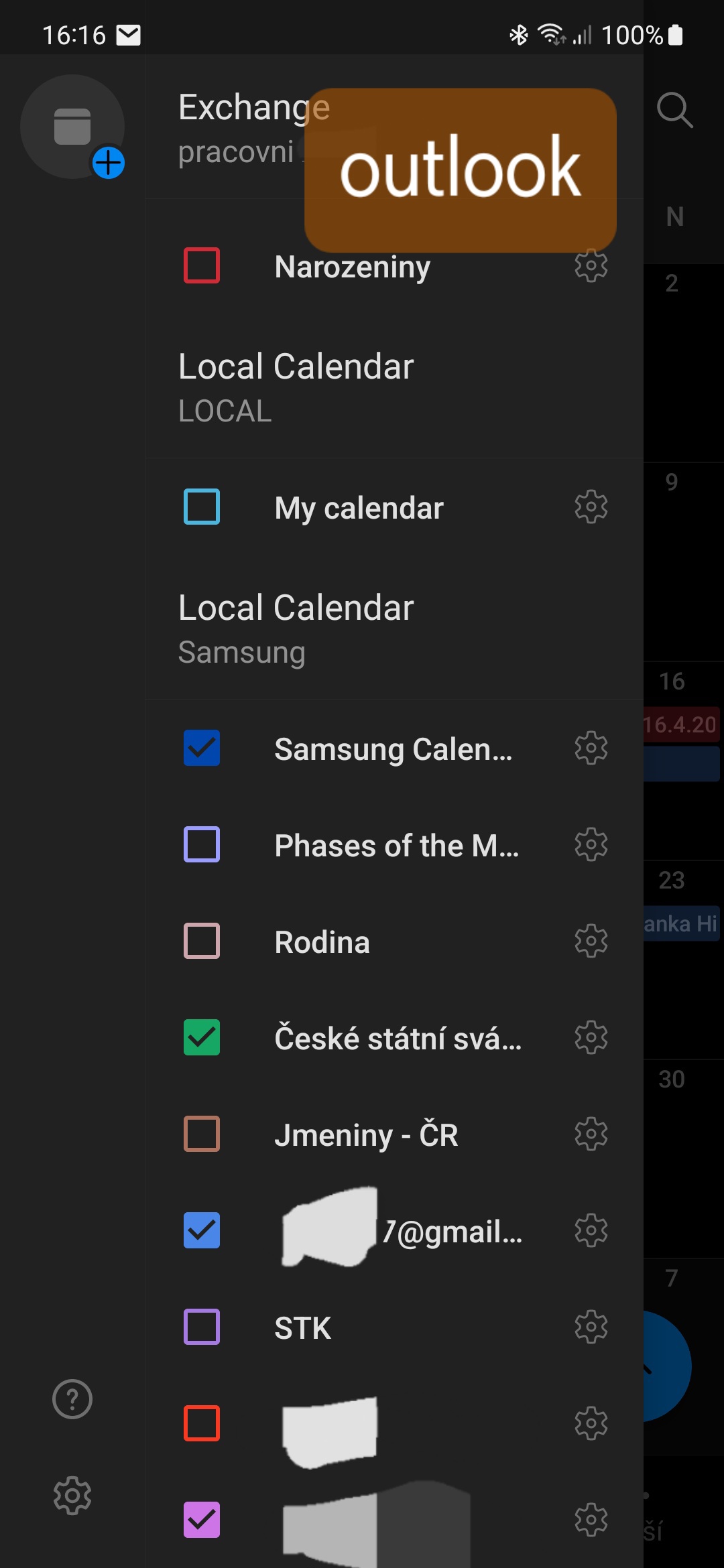 Samsung Calendar do Google Kalendáře na PC - Samsung Community