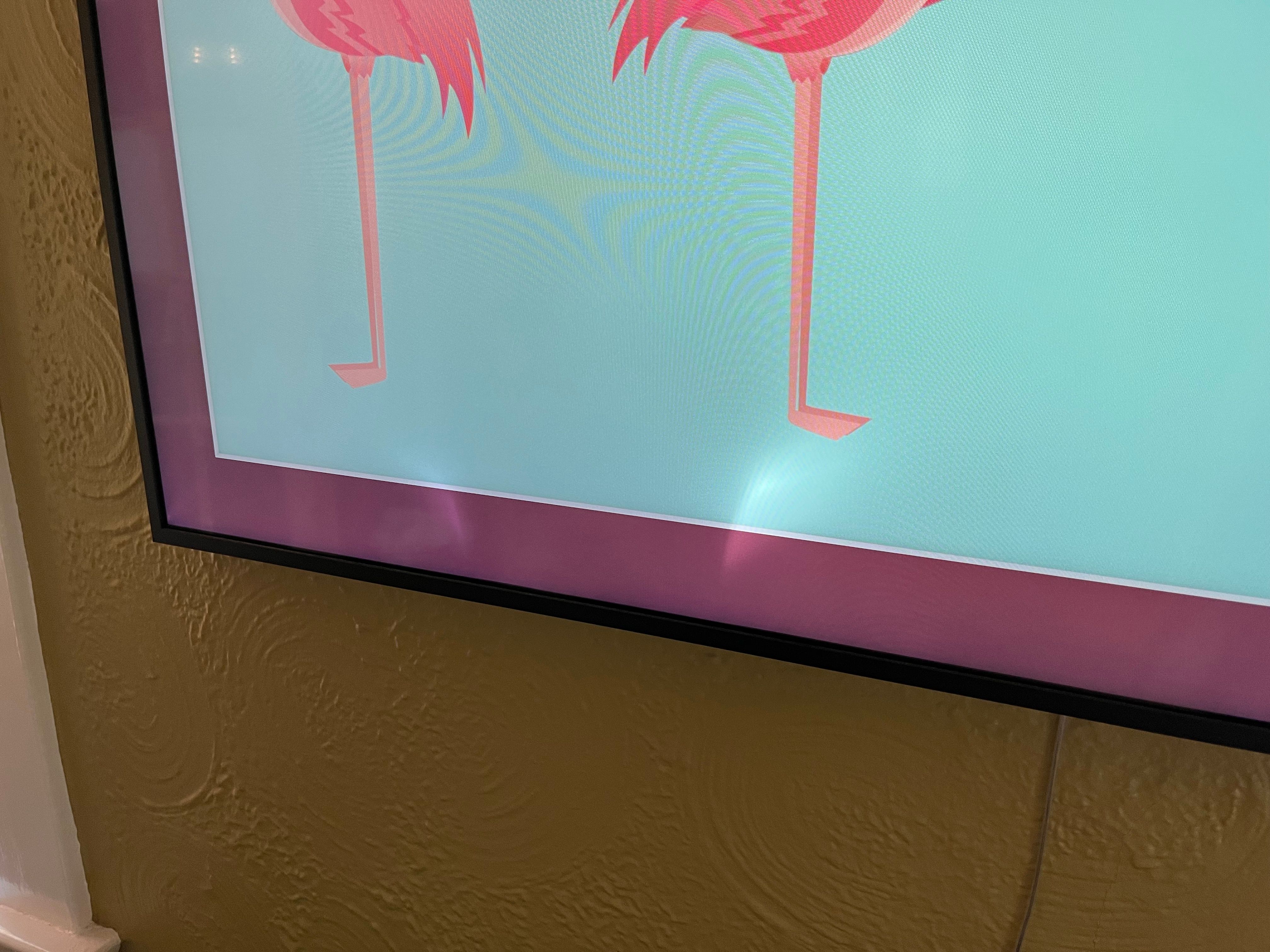 White lines on TV screen - Samsung Community