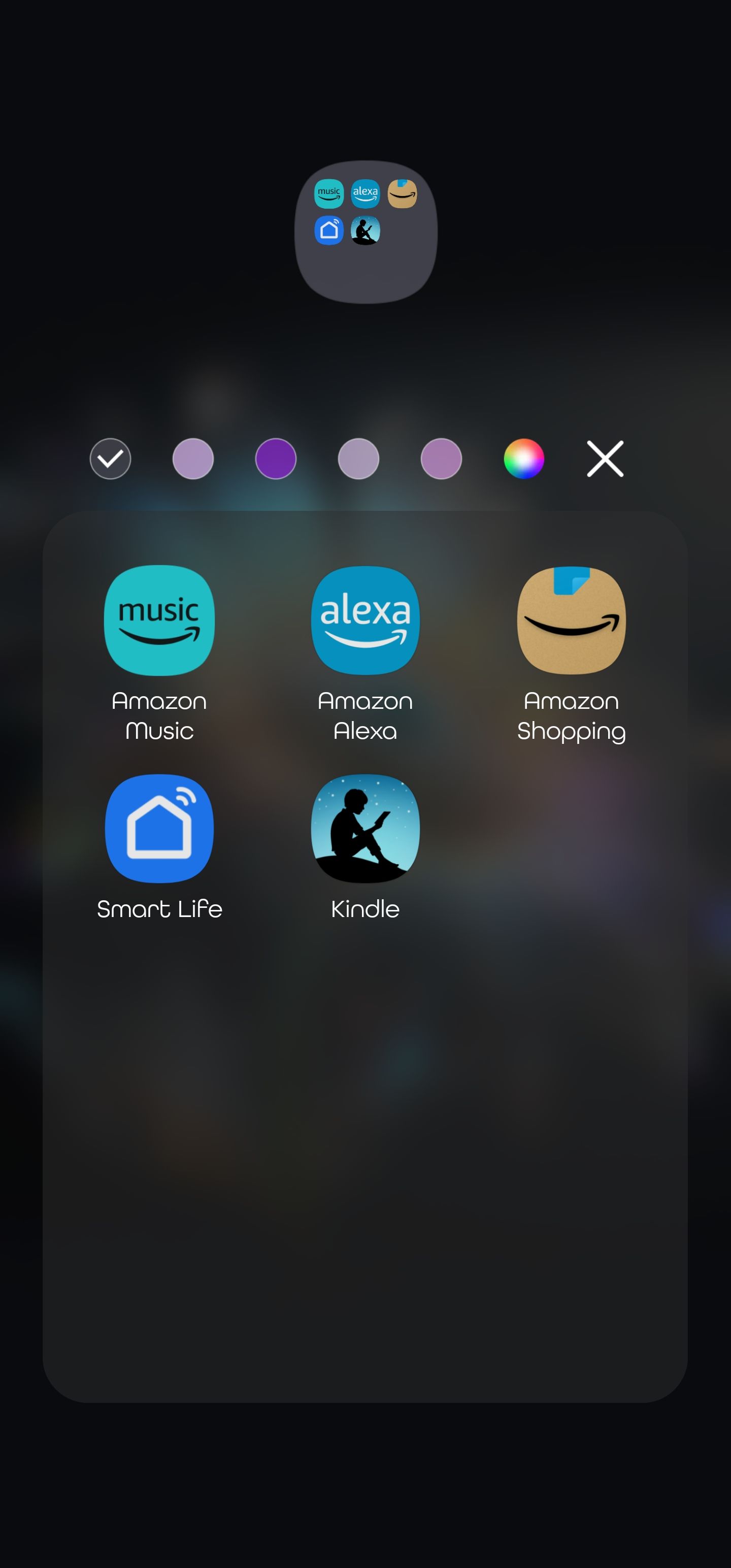 App Folder Background - Samsung Community