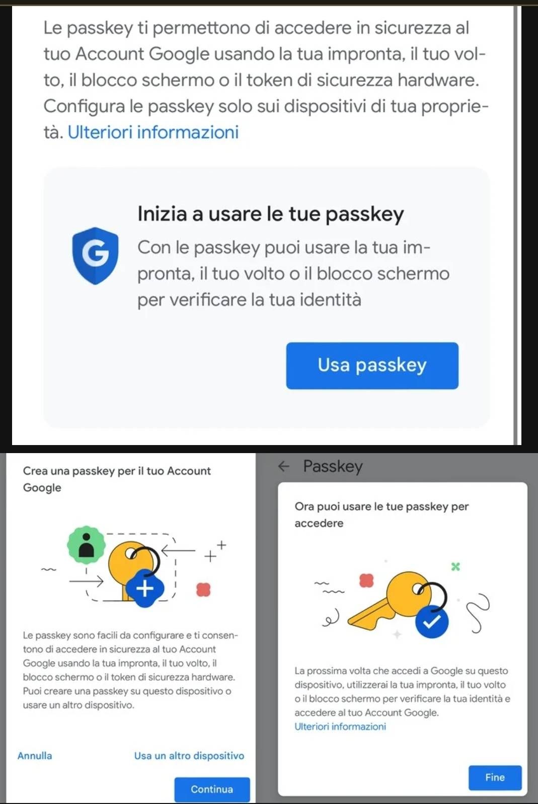 Passkey(Google) - Samsung Community