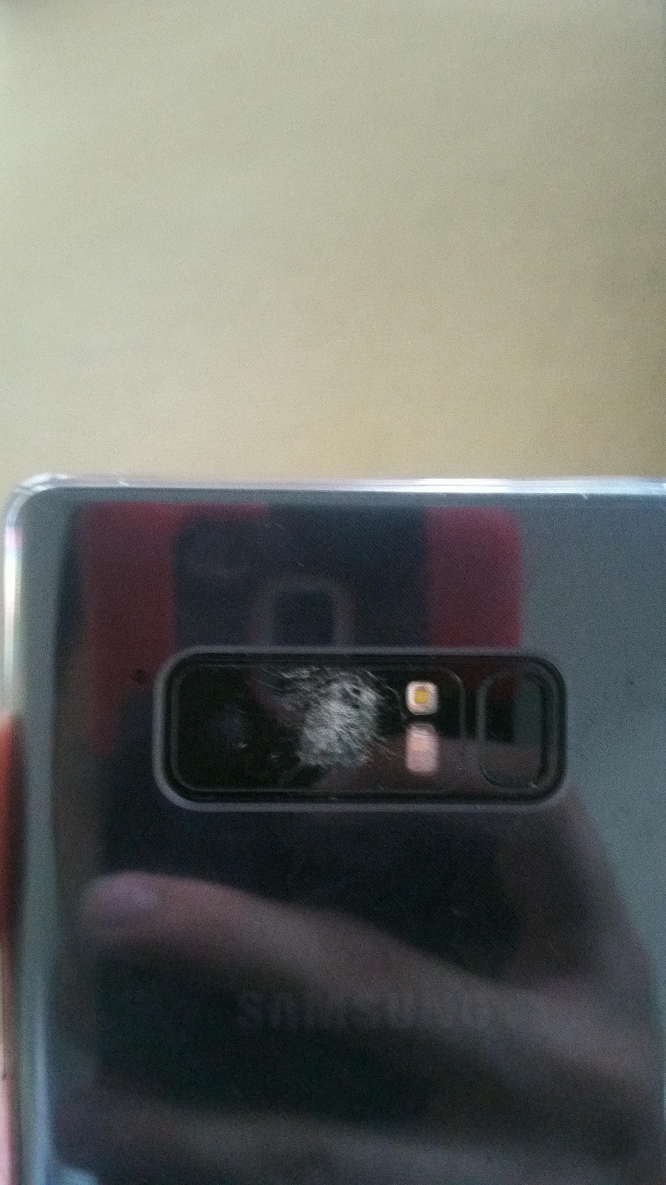 Solved: Galaxy Note 8 rear camera glass cracked - Page 2 - Samsung ...