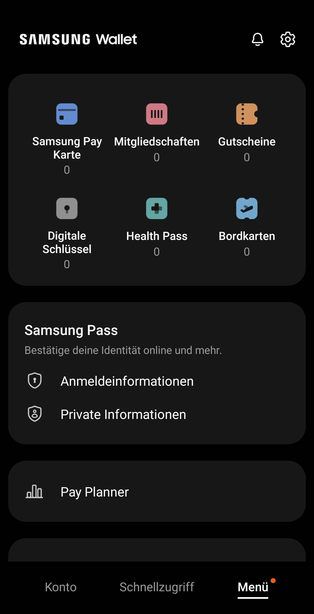 Samsung Wallet einrichten - Samsung Community