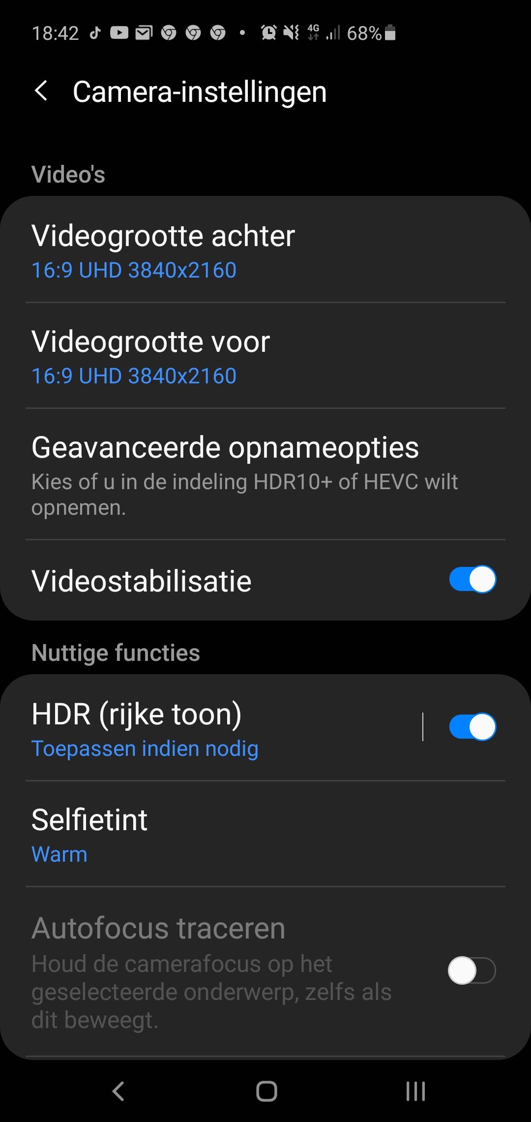 Opgelost: Instelling camera s 10plus - Samsung Community