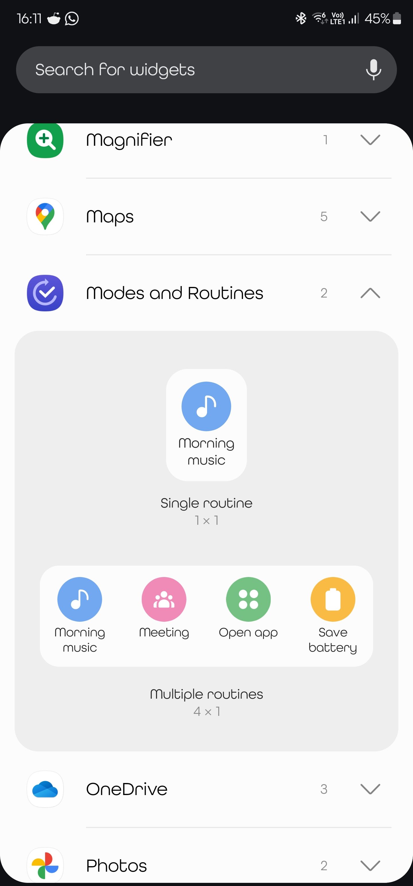 How to switch mode without going to settings. - Samsung Community