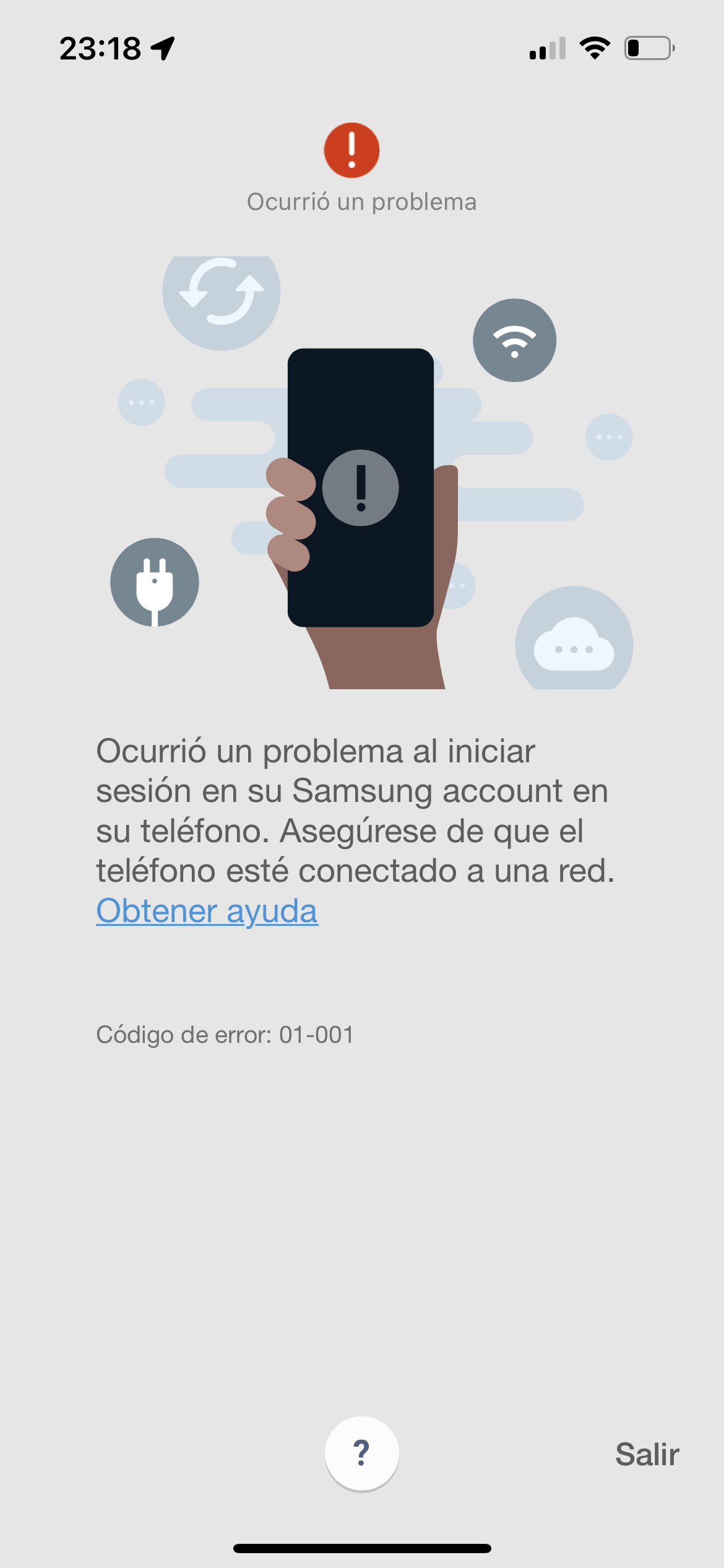 Solucionado: ERROR SMARTTHING - Samsung Community
