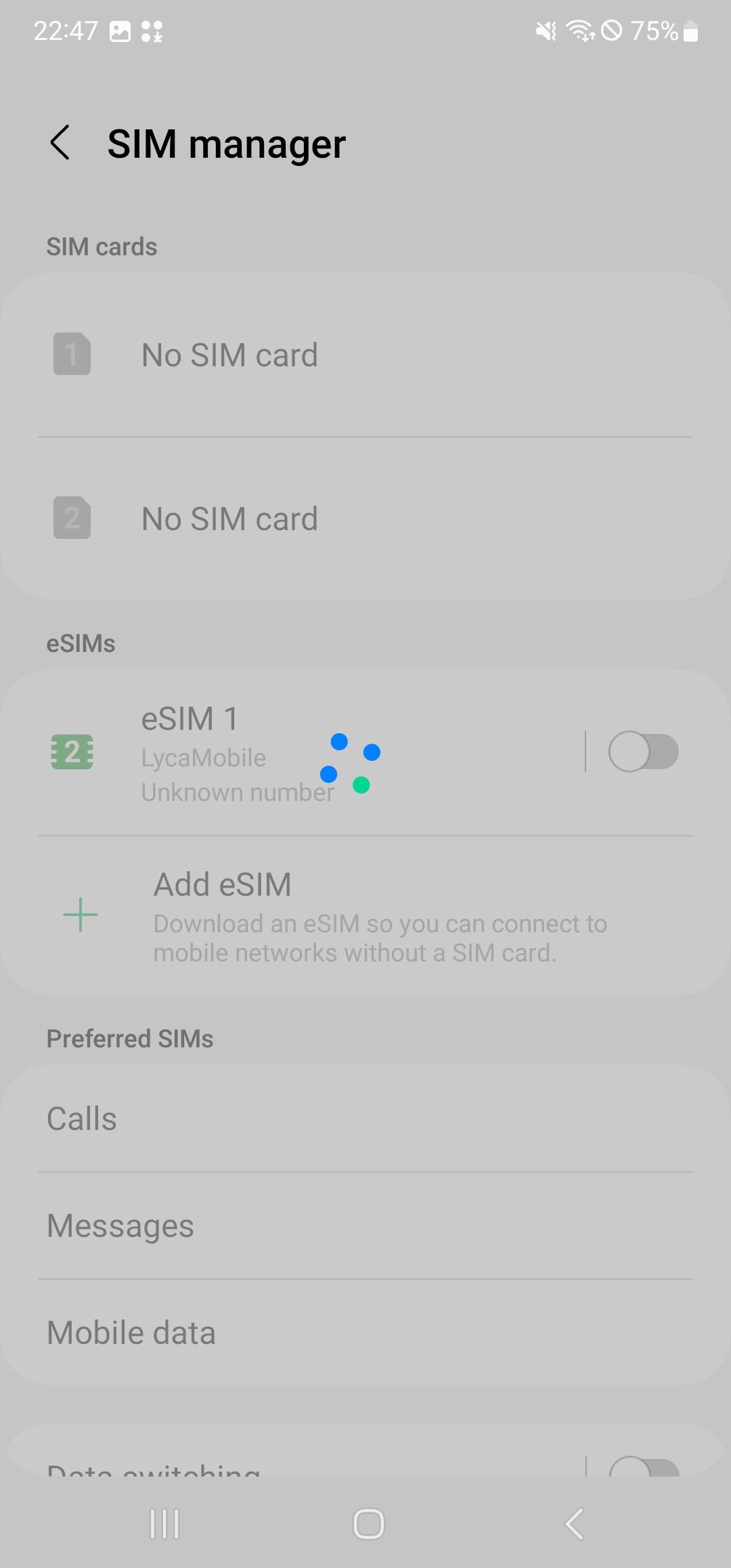 eSIM problem - Samsung Community