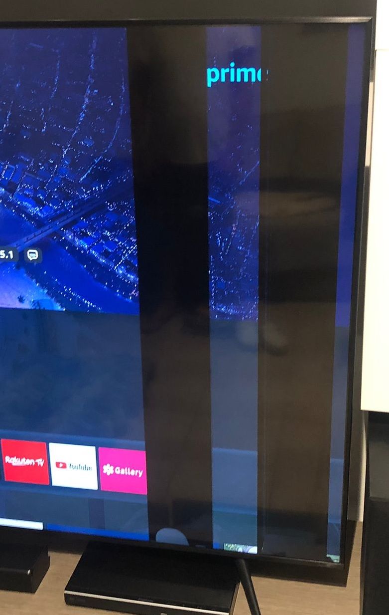 Bande nere verticali Smart Tv Crystal uhd 4k 75 pollici - Samsung Community