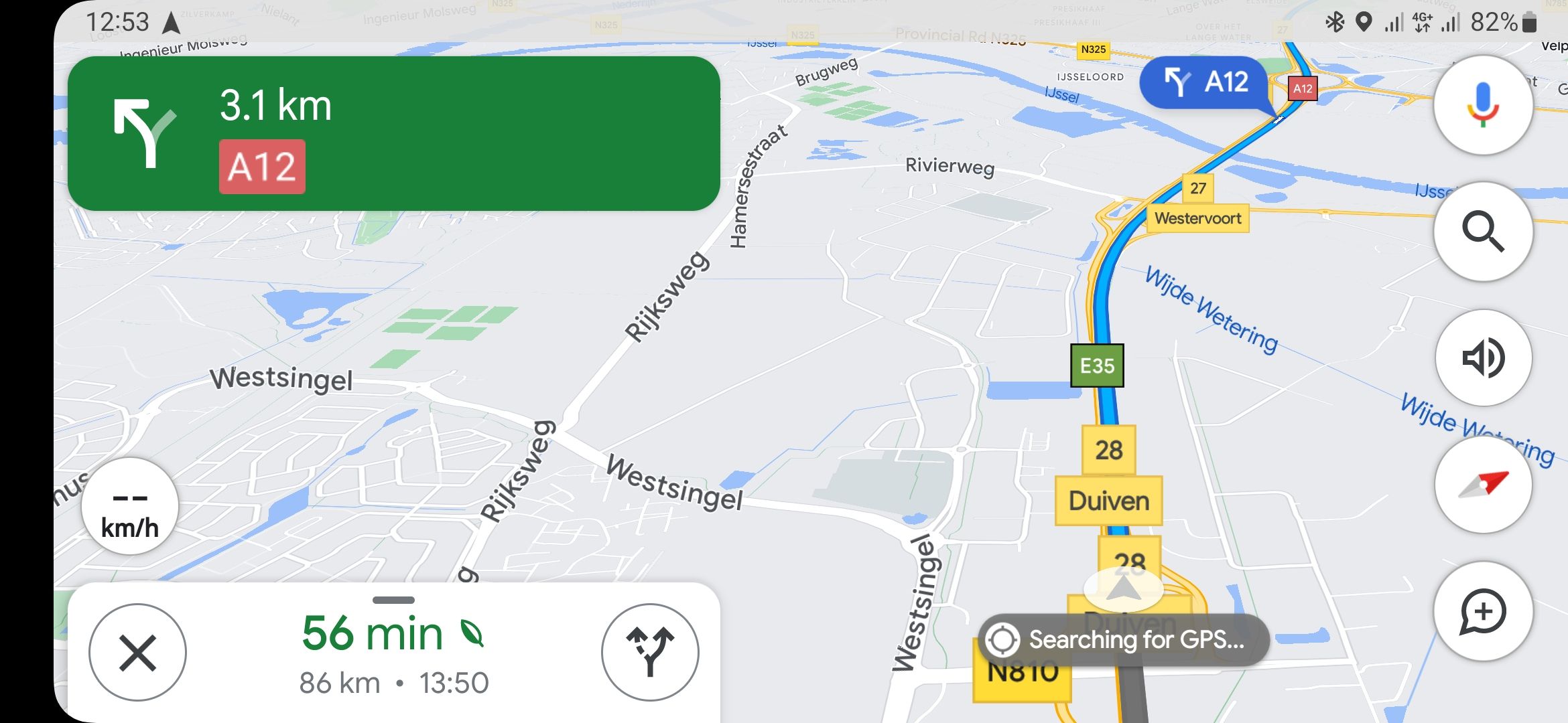 A54 loses GPS functionality after screen-off (maps, waze, etc ...