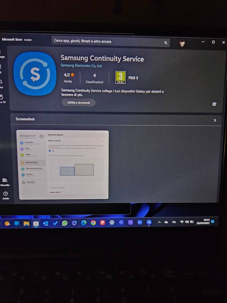Samsung Continuity Service non scaricabile da Microsoft Store - Samsung ...