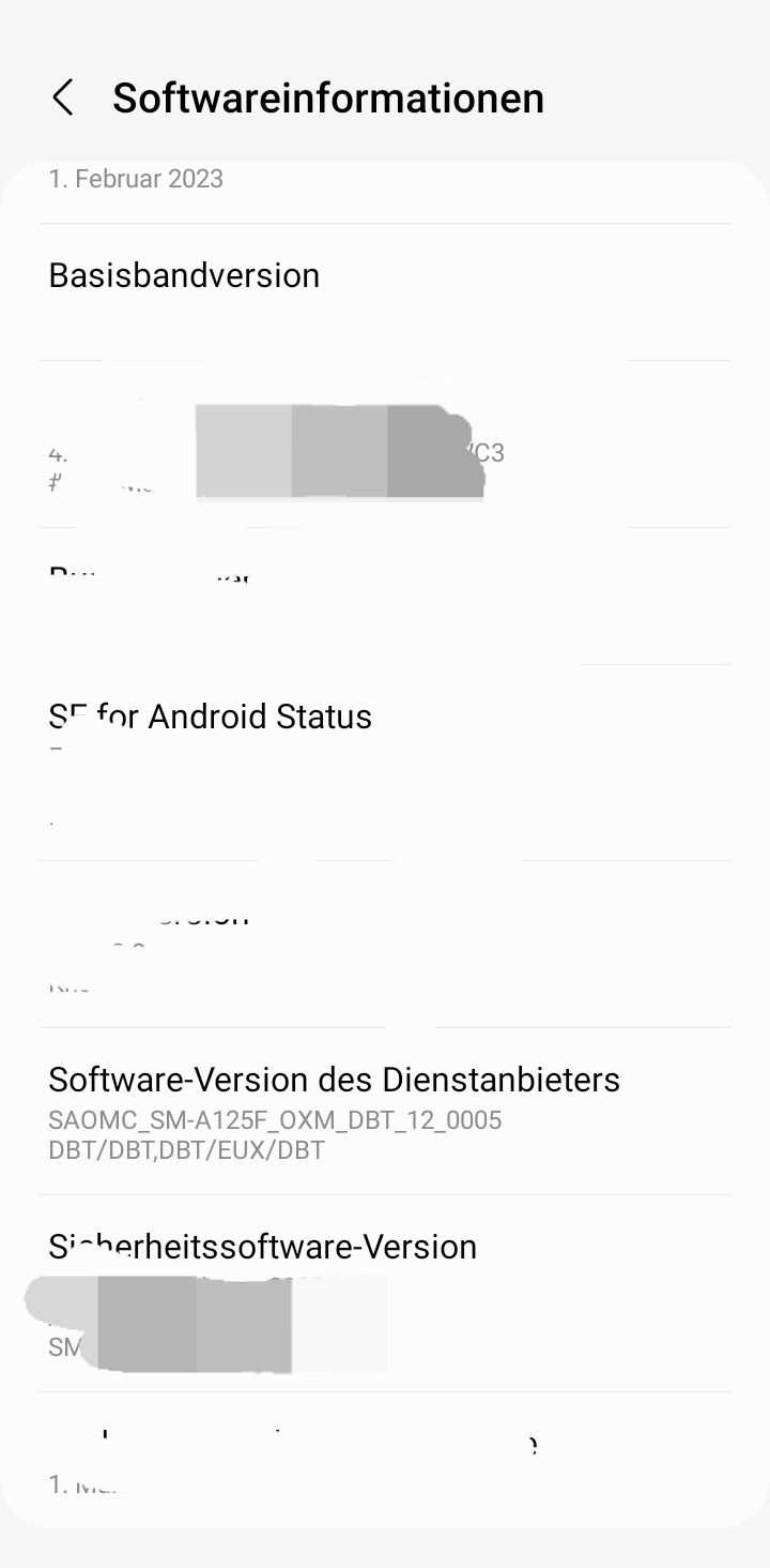Samsung A12 Update auf Android 13? - Samsung Community