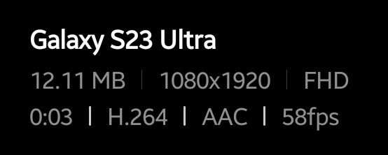 S23 Ultra video random frame rates despite 'Auto FPS' disabled ...